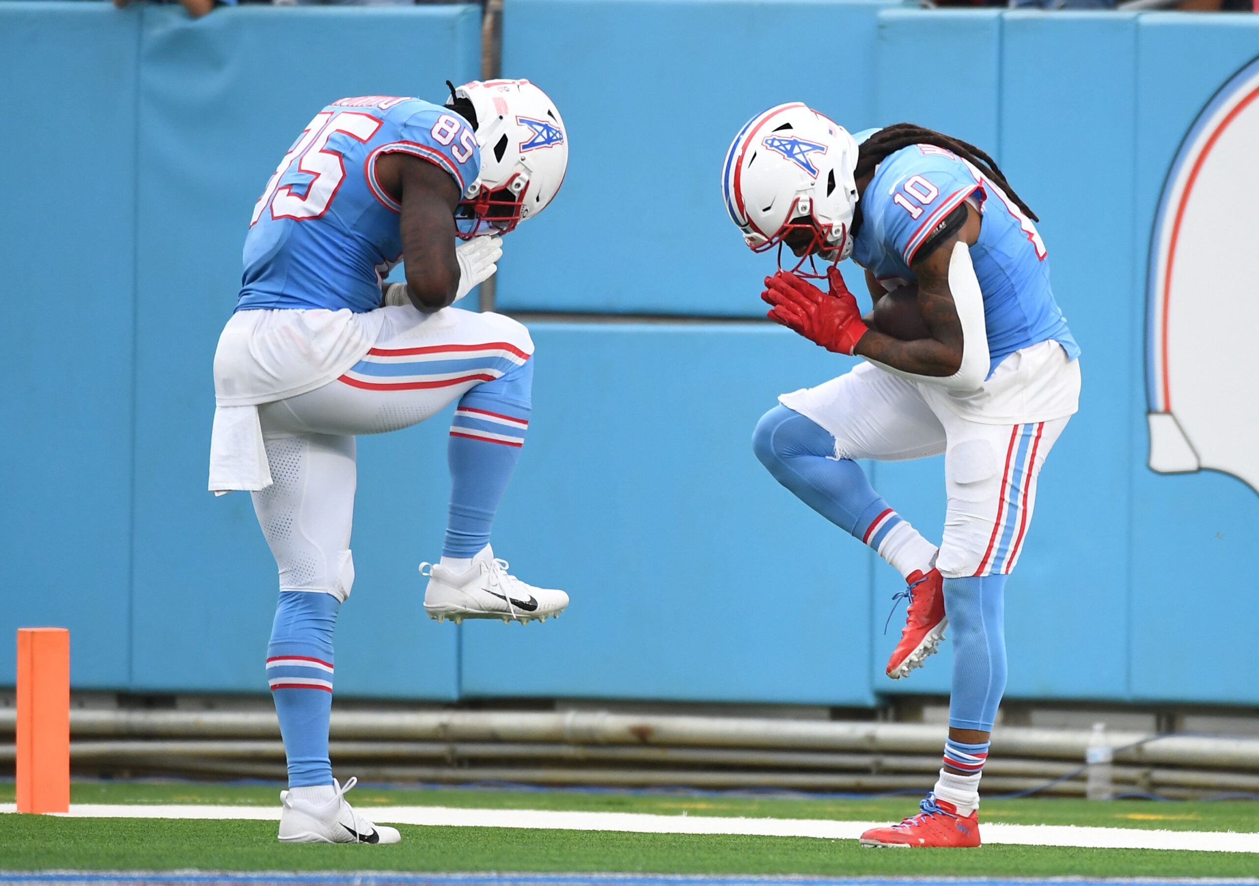 Where Titans rank statistically after Week 8
