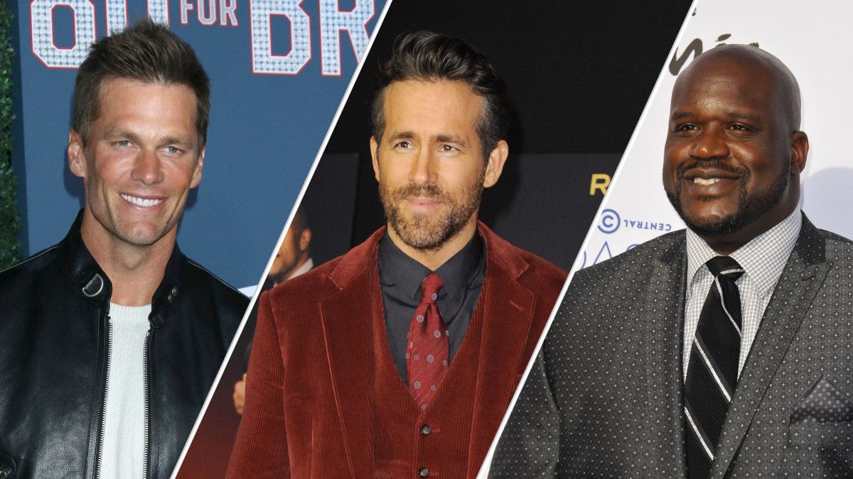 Tom Brady, Ryan Reynolds, and Shaq keep investing in…
