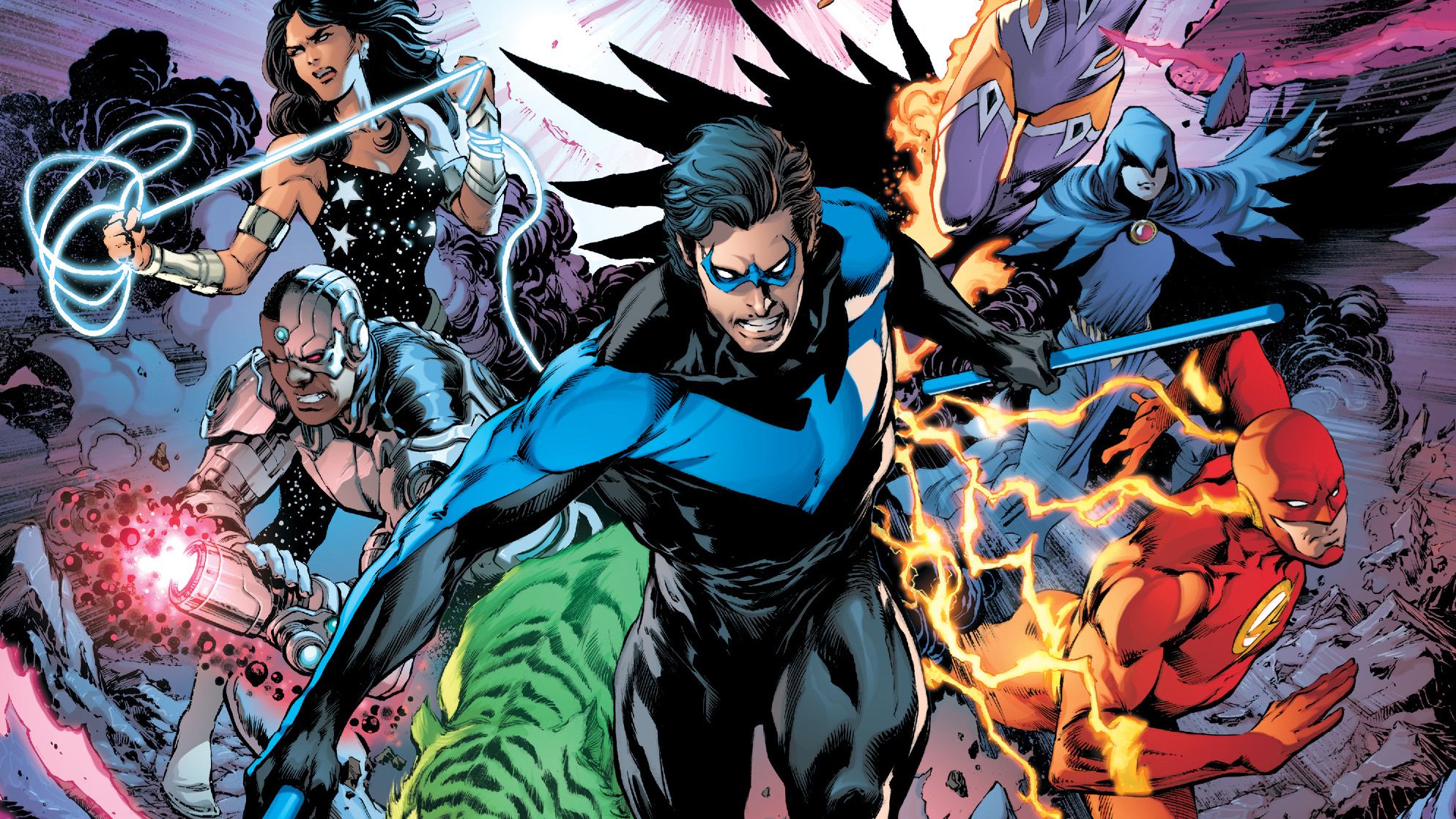 Check out these awesome lenticular covers for Titans:…