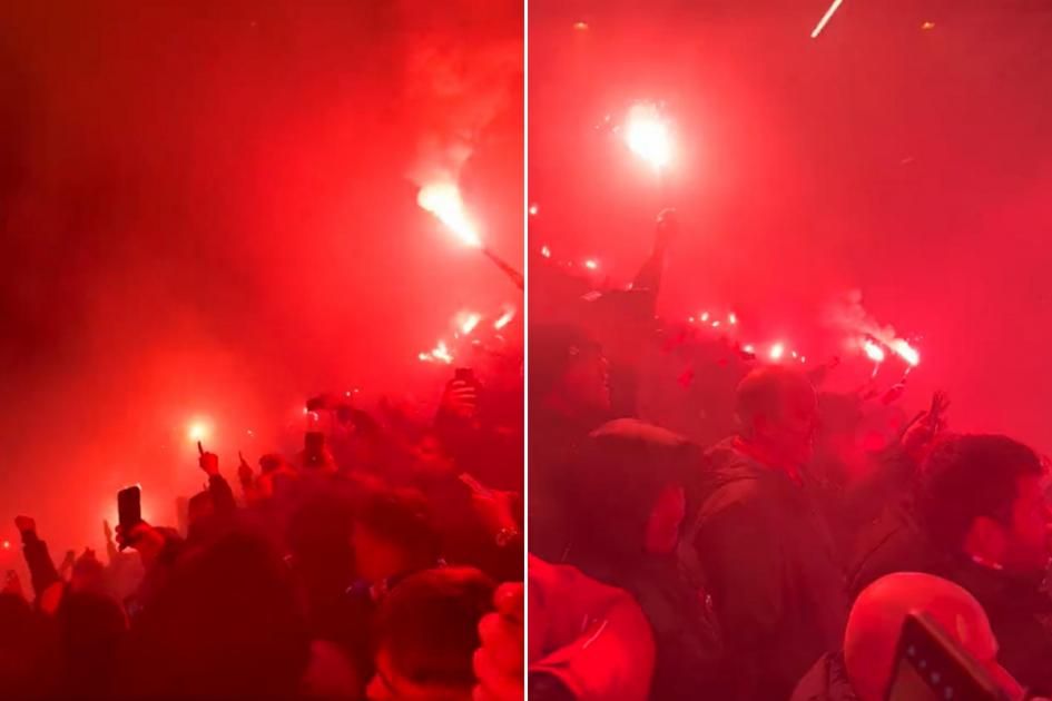 Inside Rangers' fans' bonkers pyro display that caused…