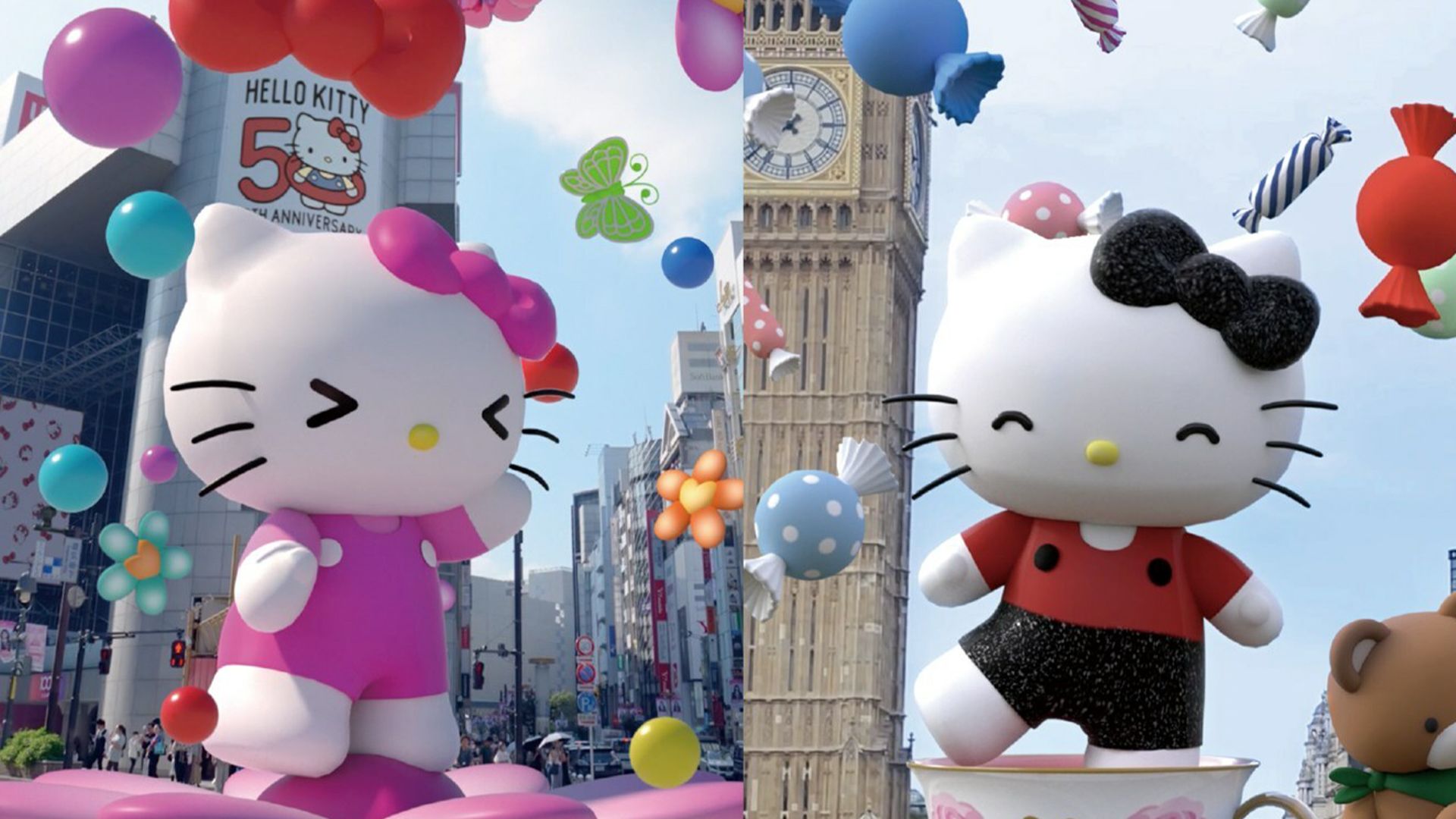 Hello Kitty gets an AR makeover for her 50th…