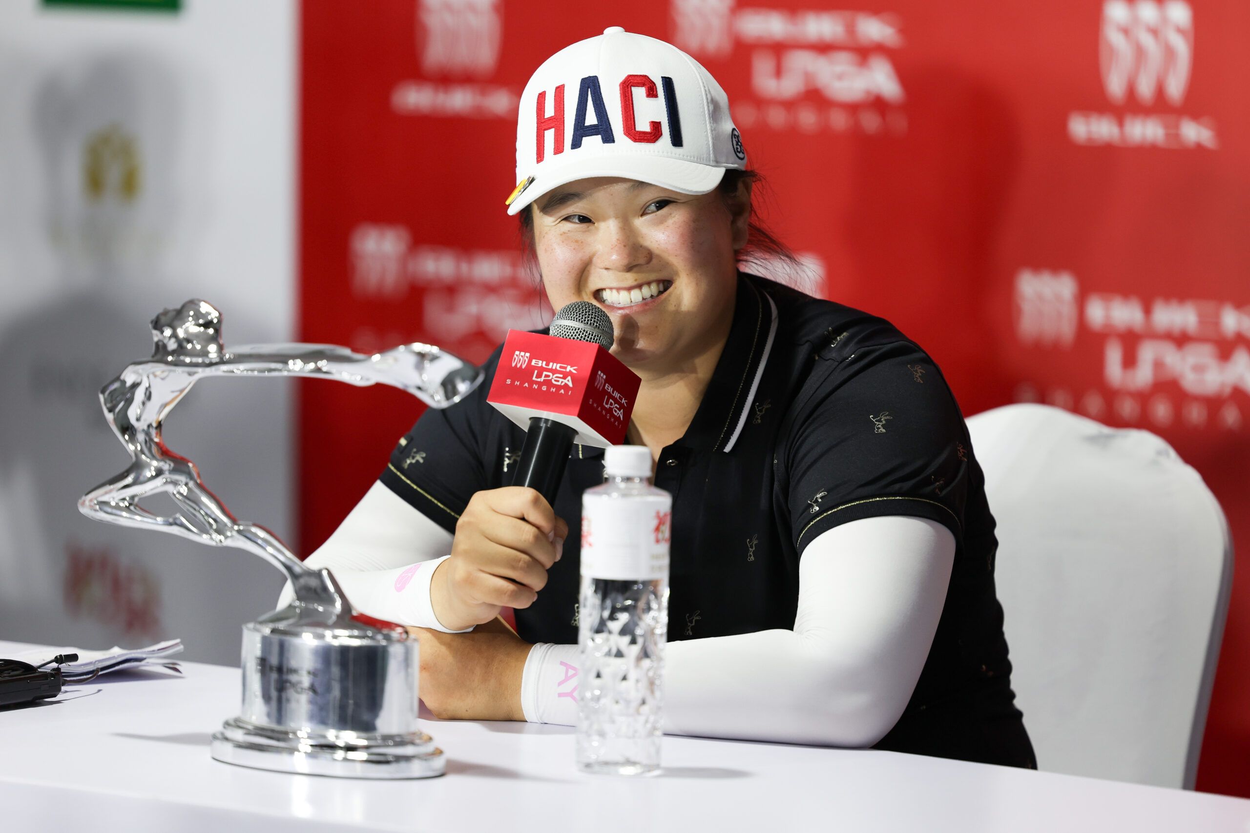 Angel Yin, sponsor-less the past four seasons, on pace…