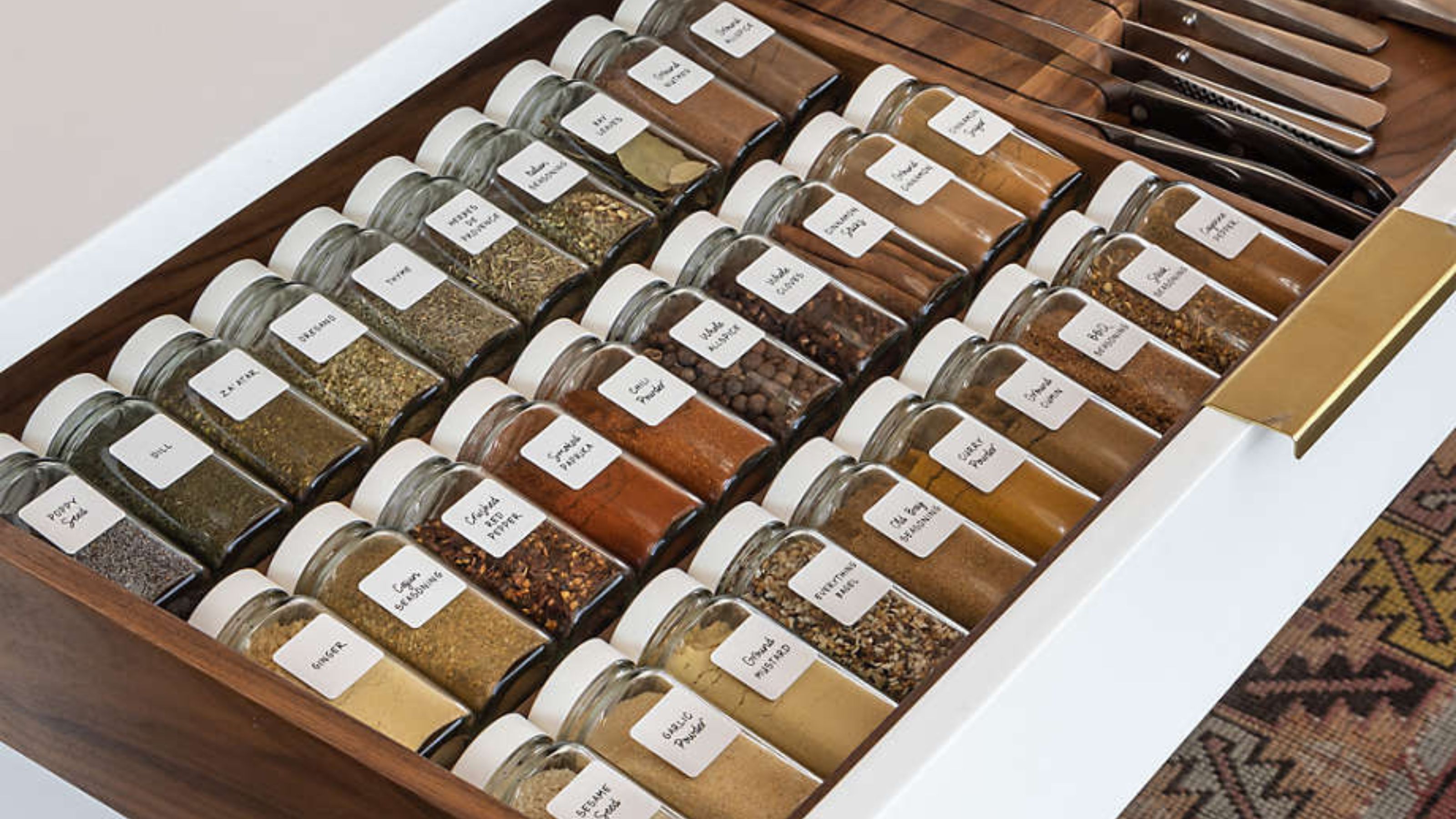 How to store spices in a small kitchen if your…