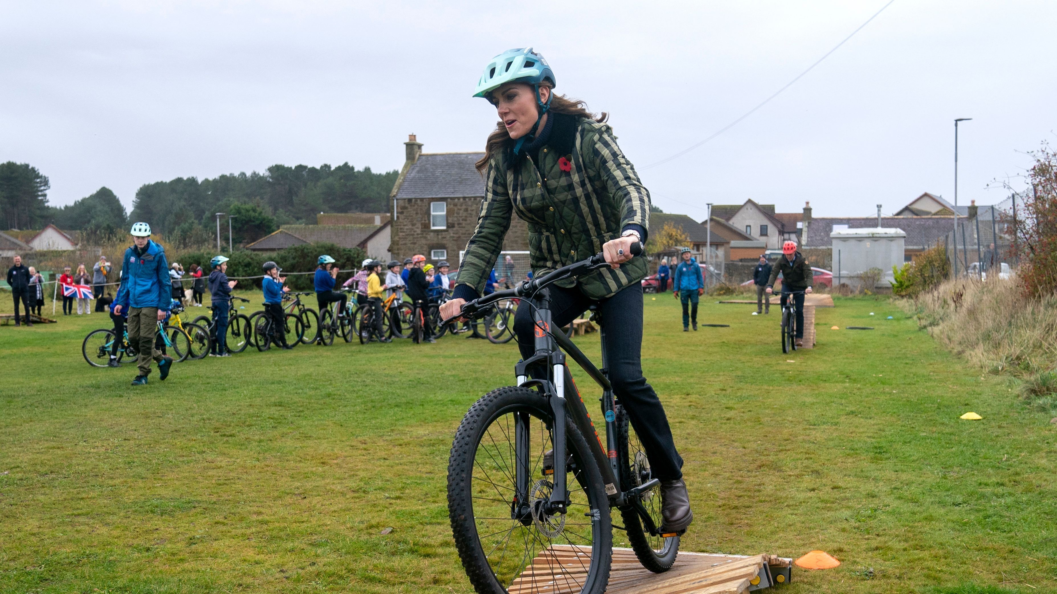 Kate Middleton's mountain biking action shots might be…