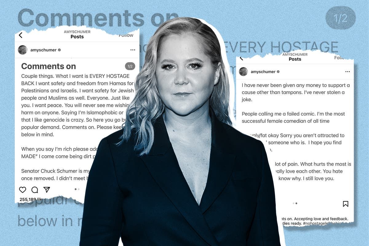 Why Amy Schumer’s Israel-Gaza posts were corrected by…