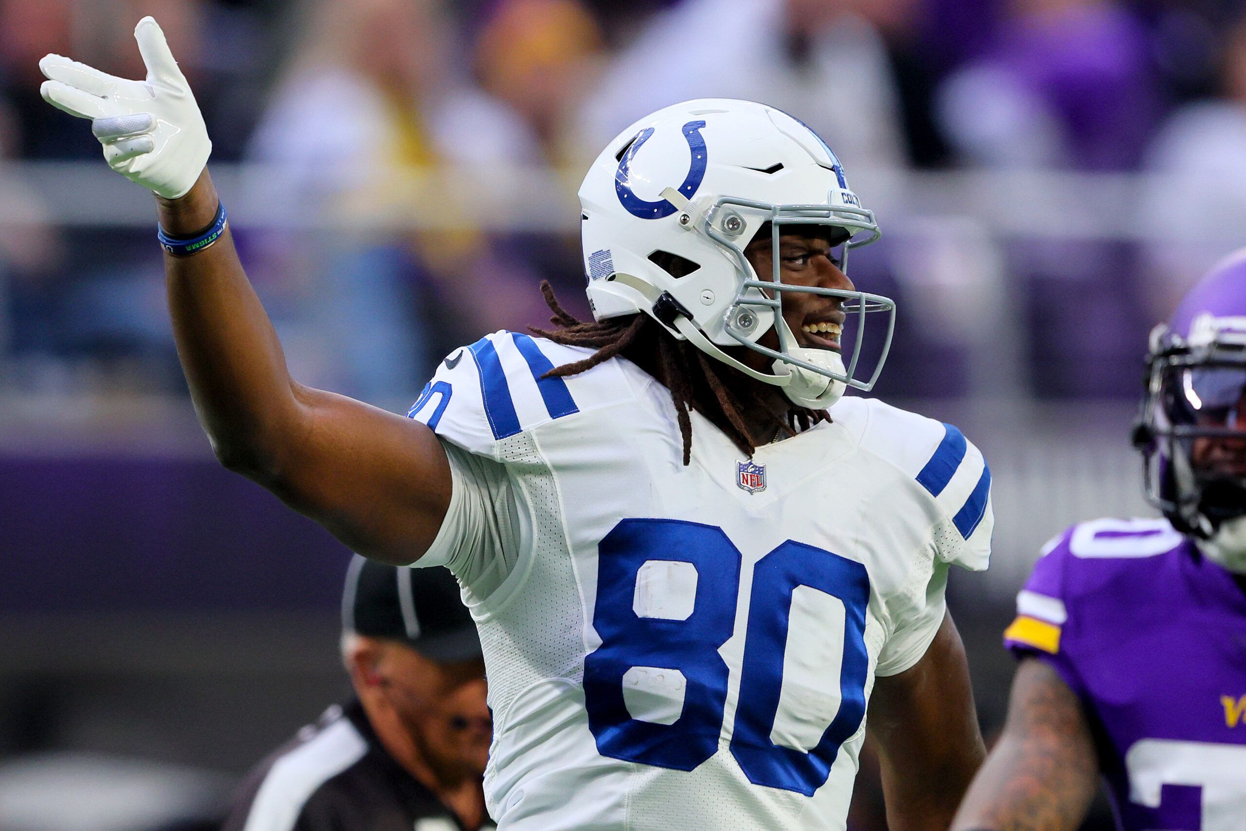 Colts’ Shane Steichen on Jelani Woods returning:…