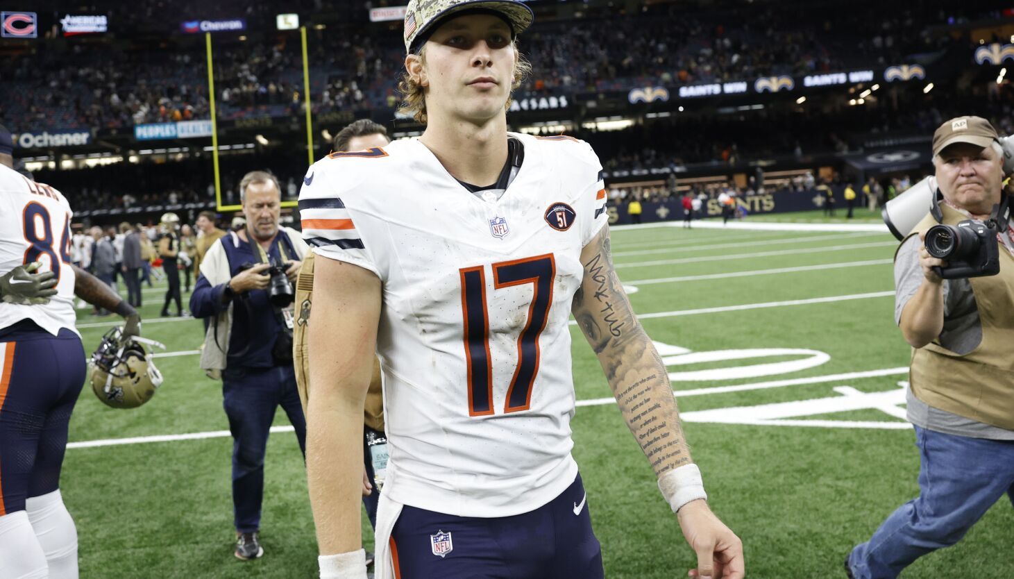 The story of the Bears’ loss to the Saints? They still…
