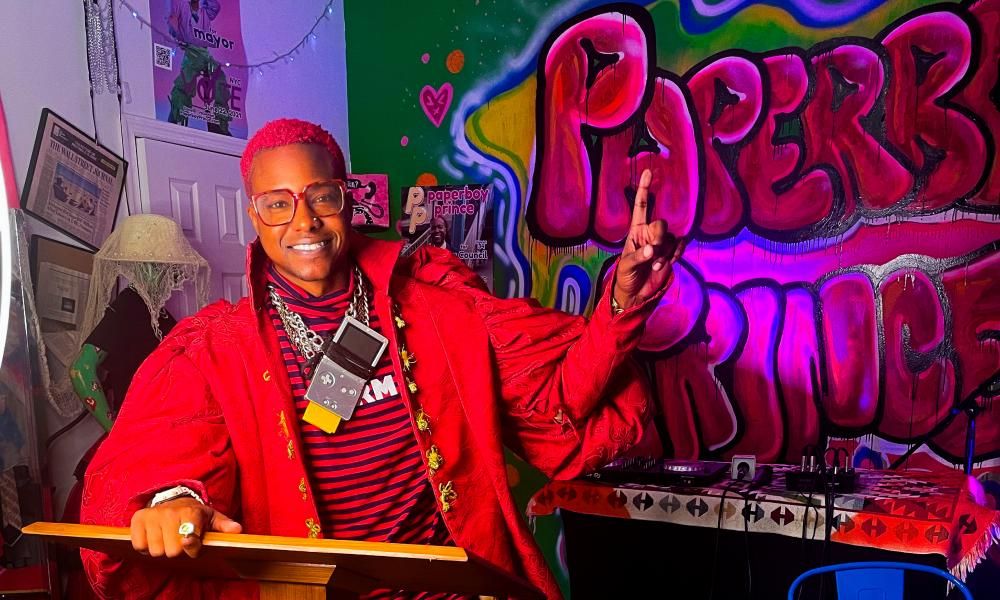 Paperboy Prince, the pro-love presidential candidate:…