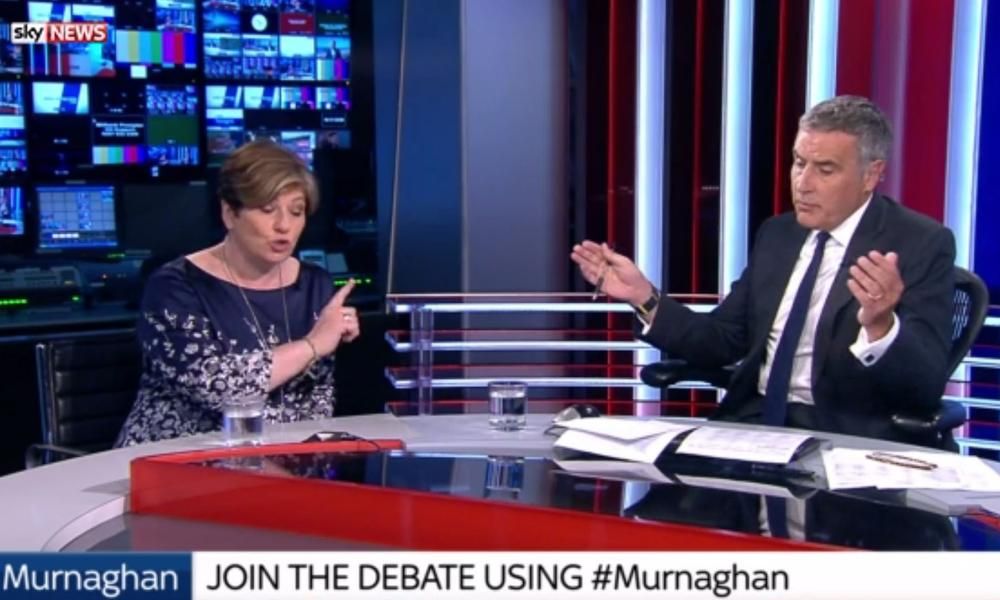 Emily Thornberry accuses Sky presenter Murnaghan of…