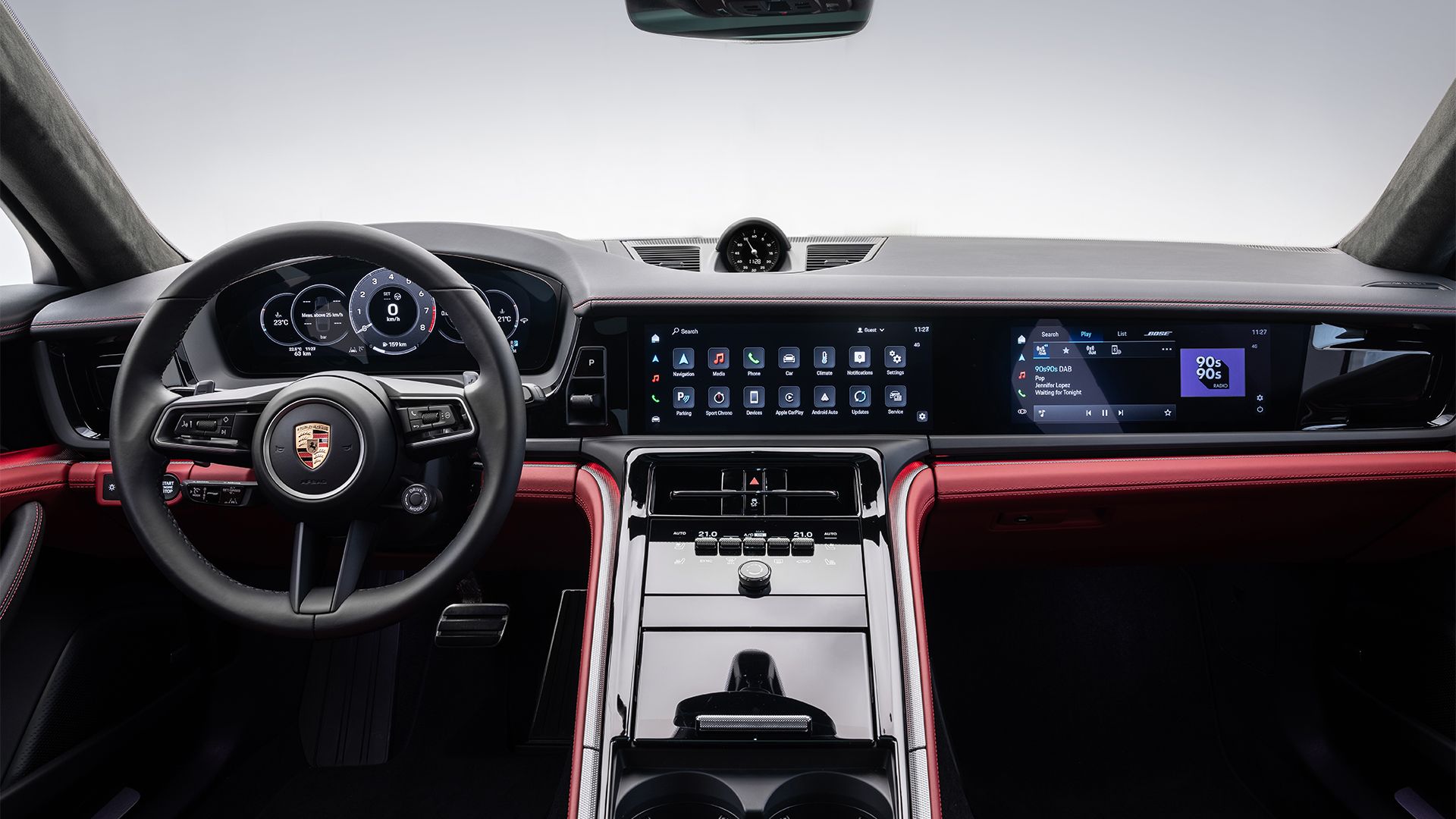 I got a peek inside Porsche's techy new Panamera…