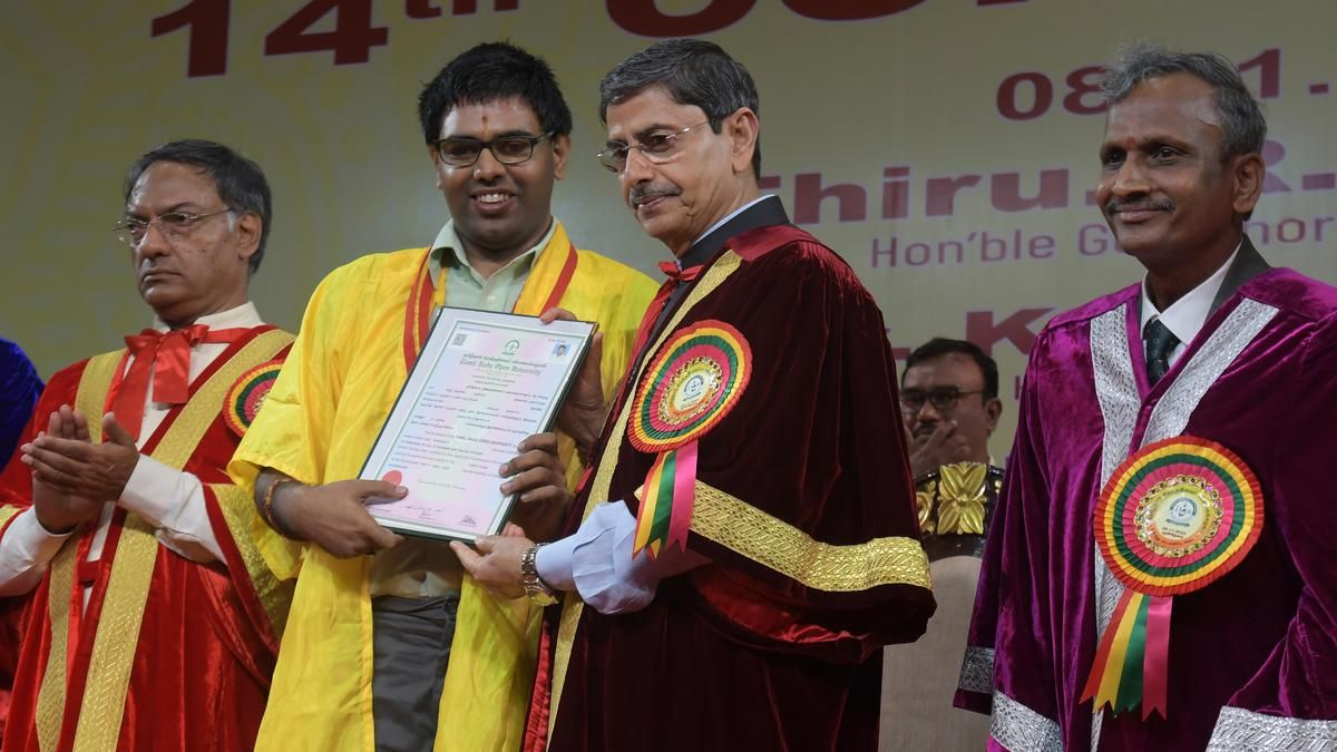 T.N. Open University organises 14th convocation,…