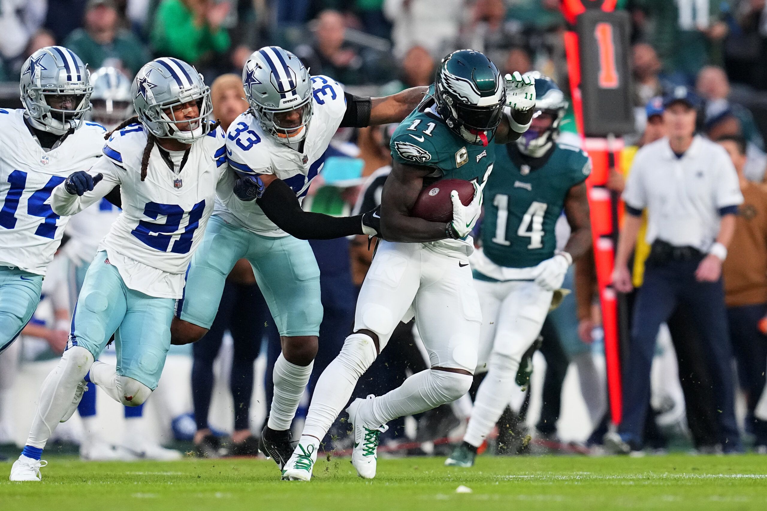 Eagles 28-23 win over Cowboys in Week 9 was…