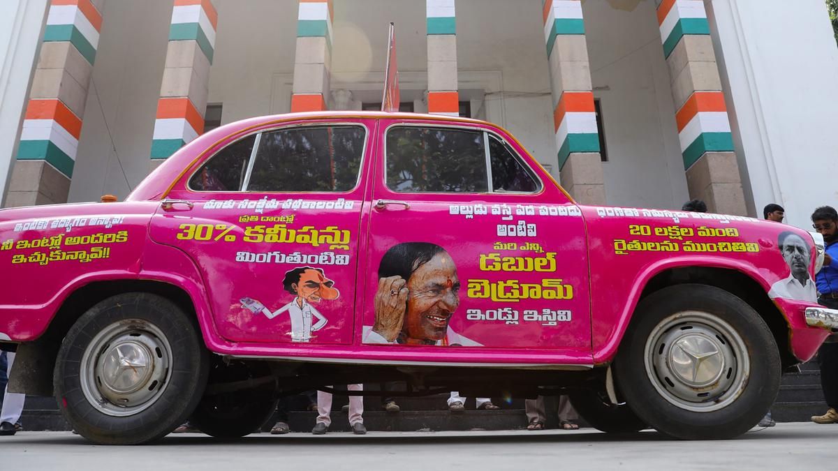 BRS, Congress lock horns with digital advertisements