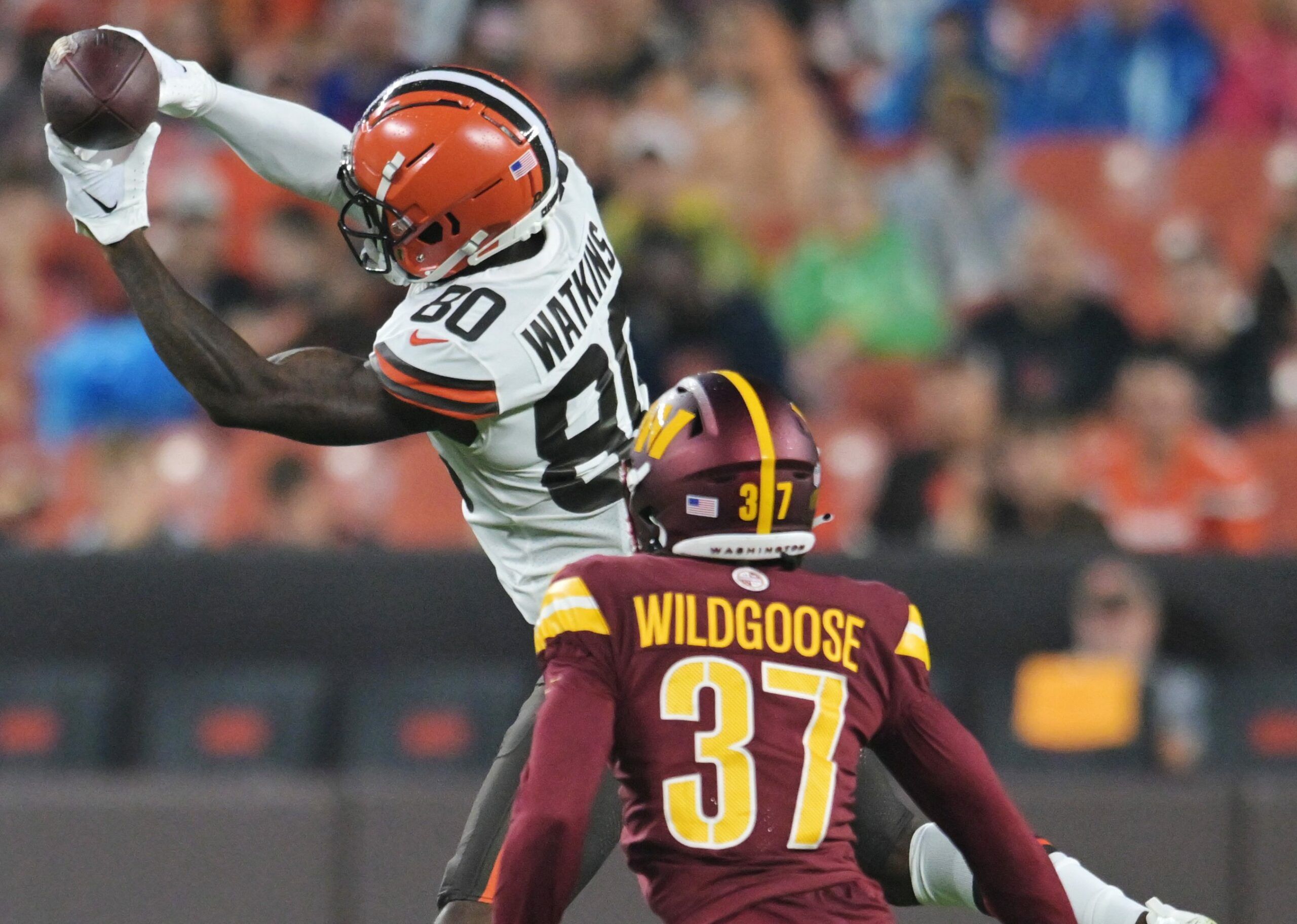 Preseason star Austin Watkins Jr. among two Browns…