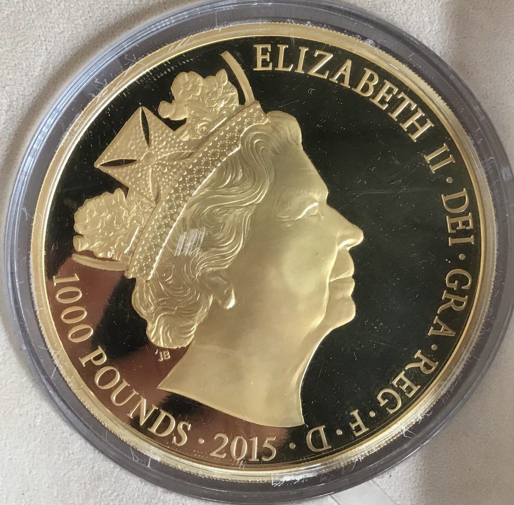 Giant Gold Coin Expected To Sell For Up To $152K At…