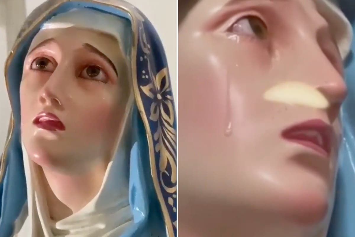 ‘Miracle’ Virgin Mary statue is ‘weeping’ at Mexico…