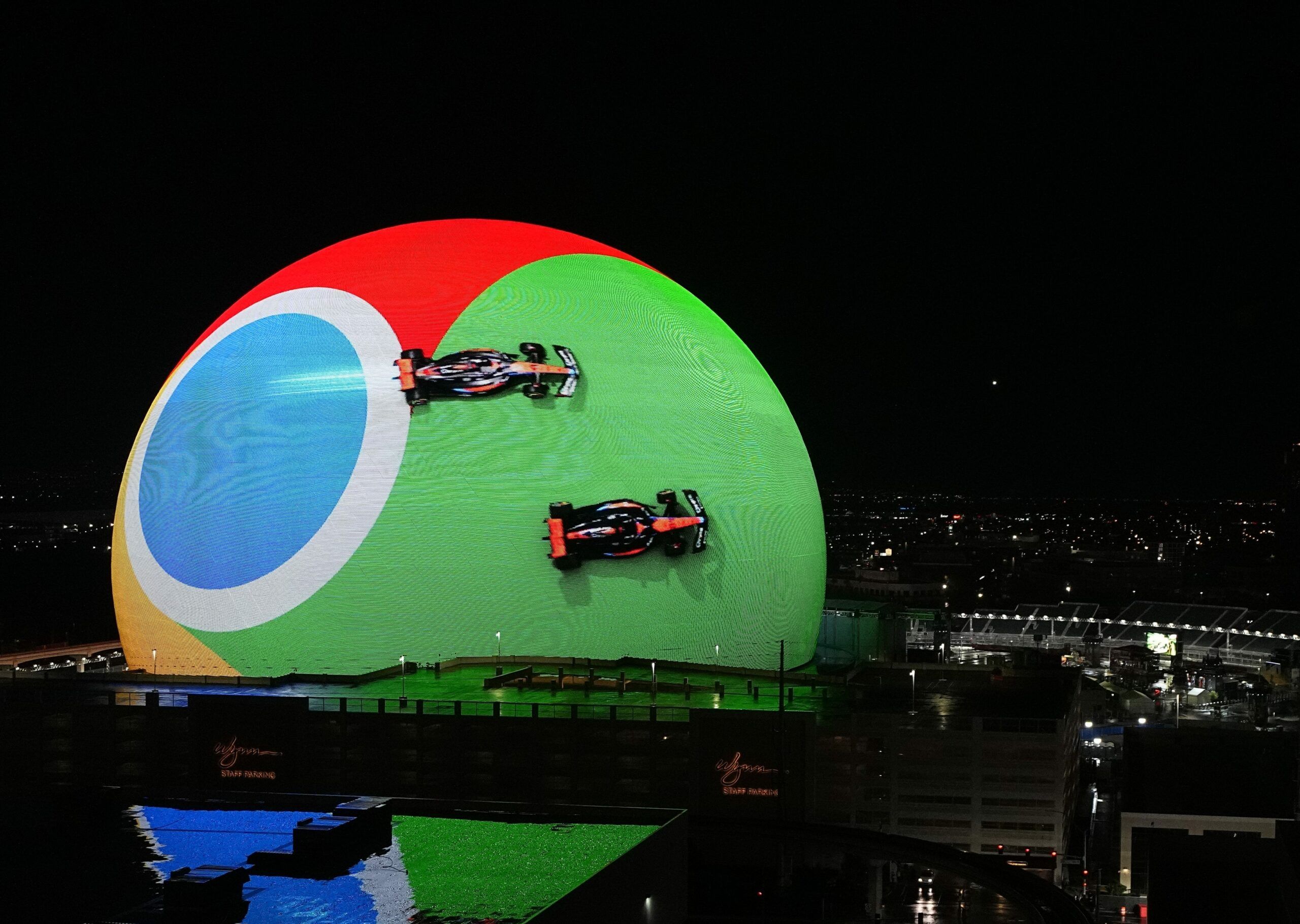 How the Las Vegas Sphere will play a role in the F1…