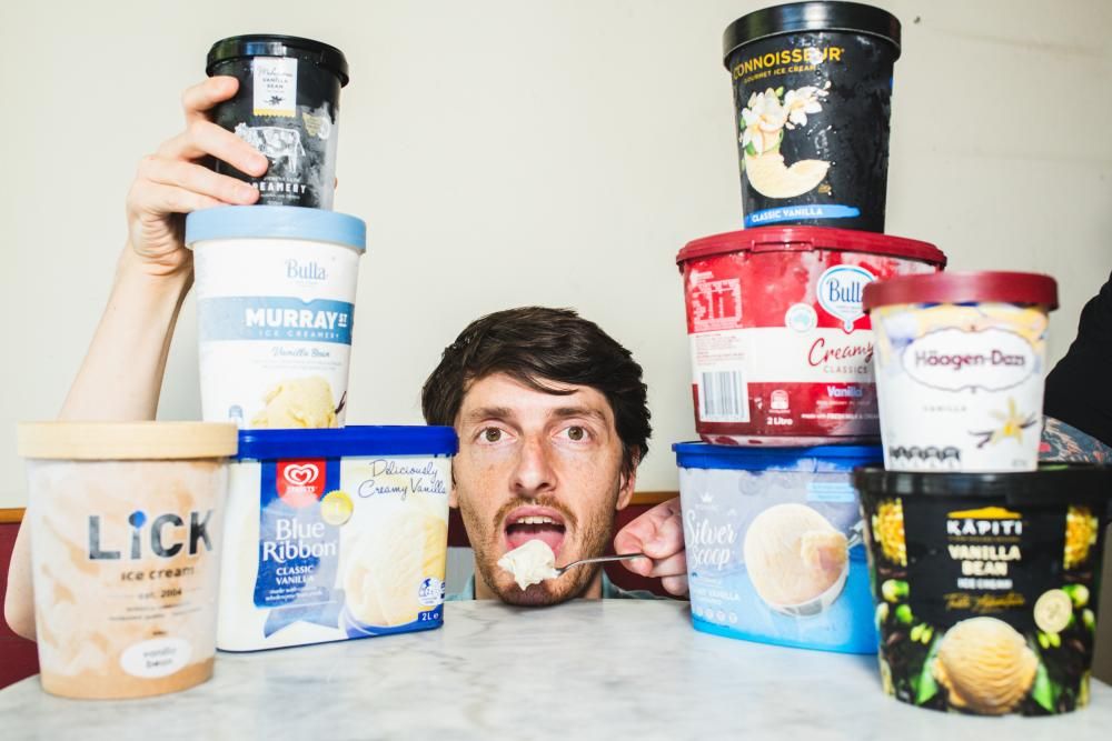 Australian supermarket vanilla ice-cream taste test:…