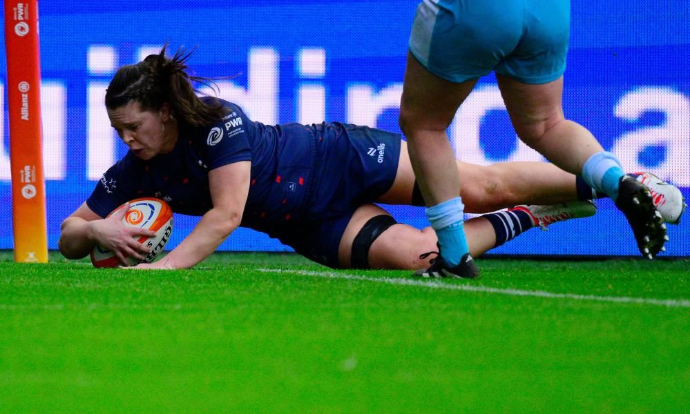 Abbie Ward caps return to action after pregnancy with…