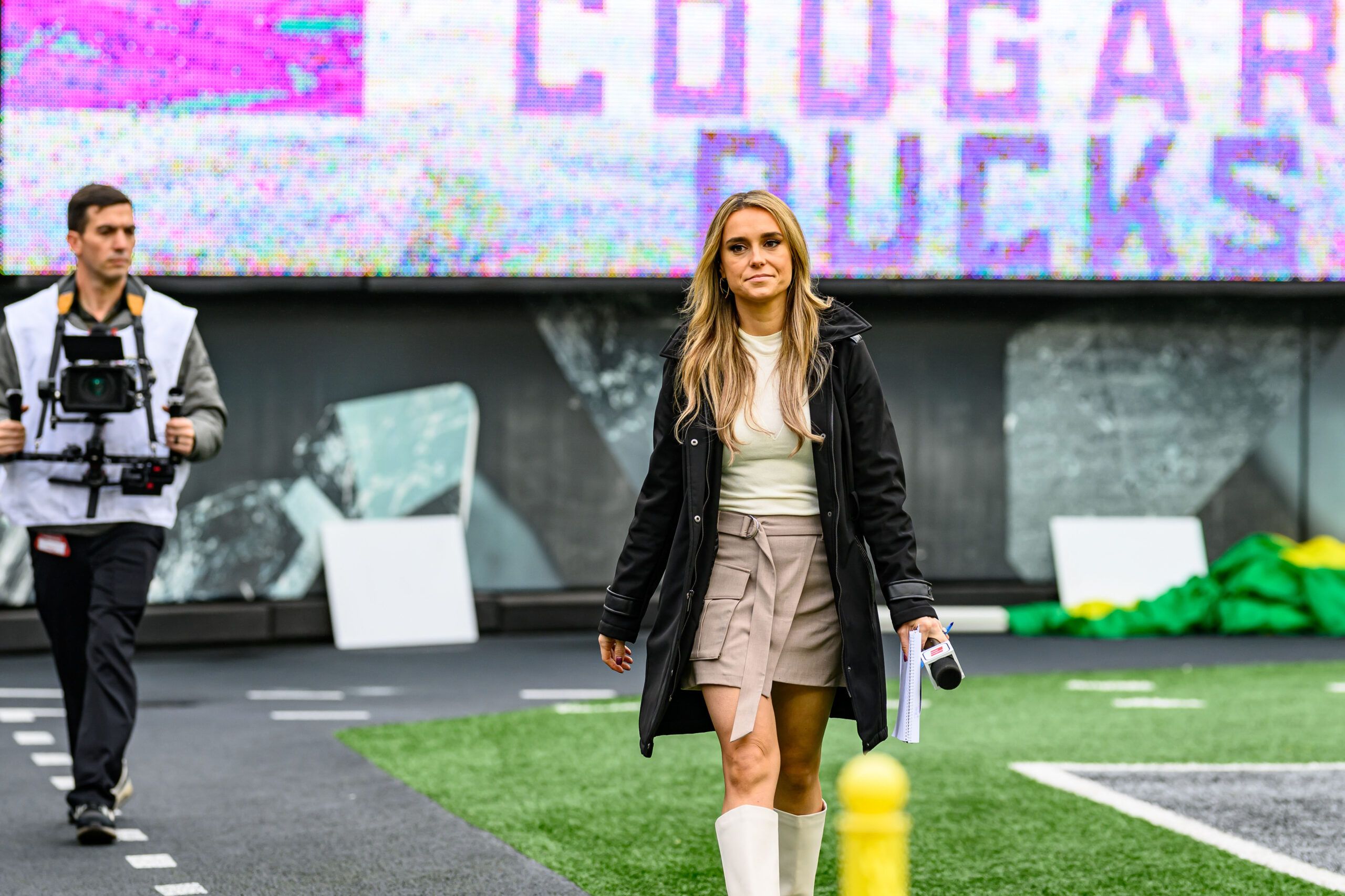 Jeff Brohm’s Gatorade bath by Louisville players…