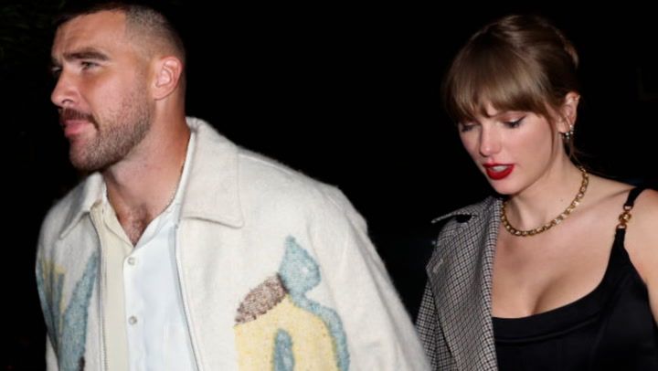 Taylor Swift's boyfriend Travis Kelce reveals how they…