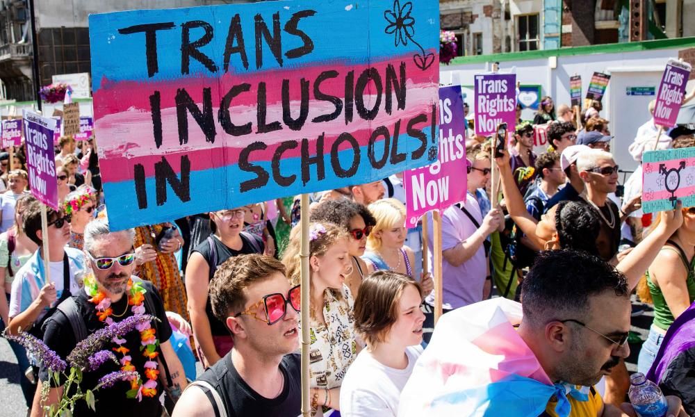 Guidance to allow transgender children to socially…