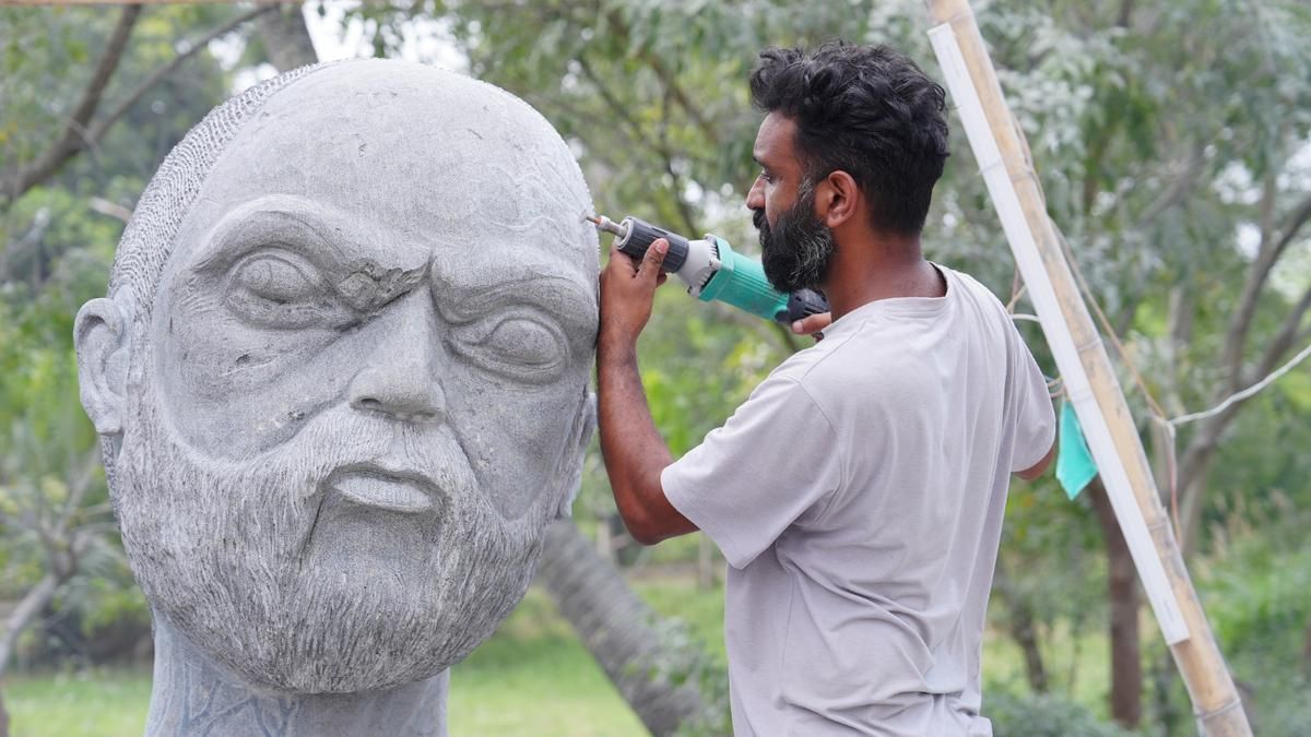 Sculpture camp gives life to 9 unique male characters…