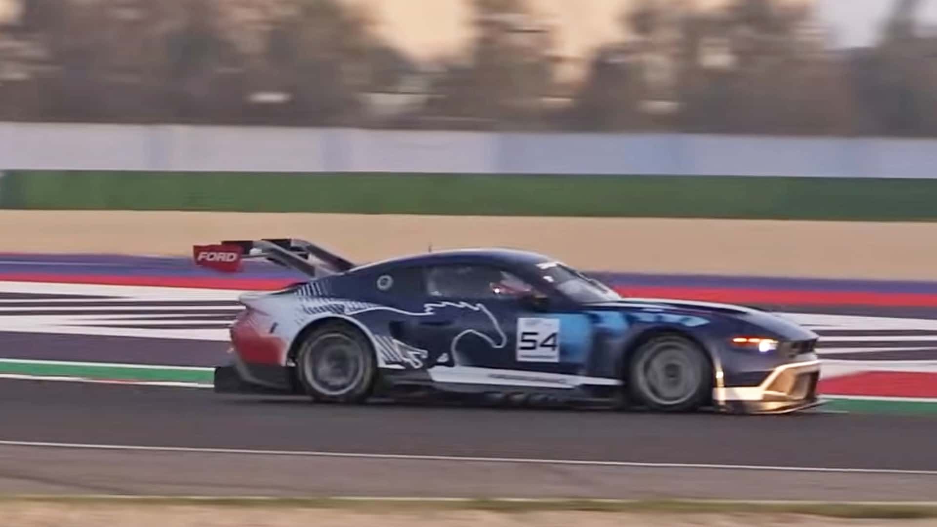 Ford Mustang GT3 Looks Fast, Sounds Like Thunder In…