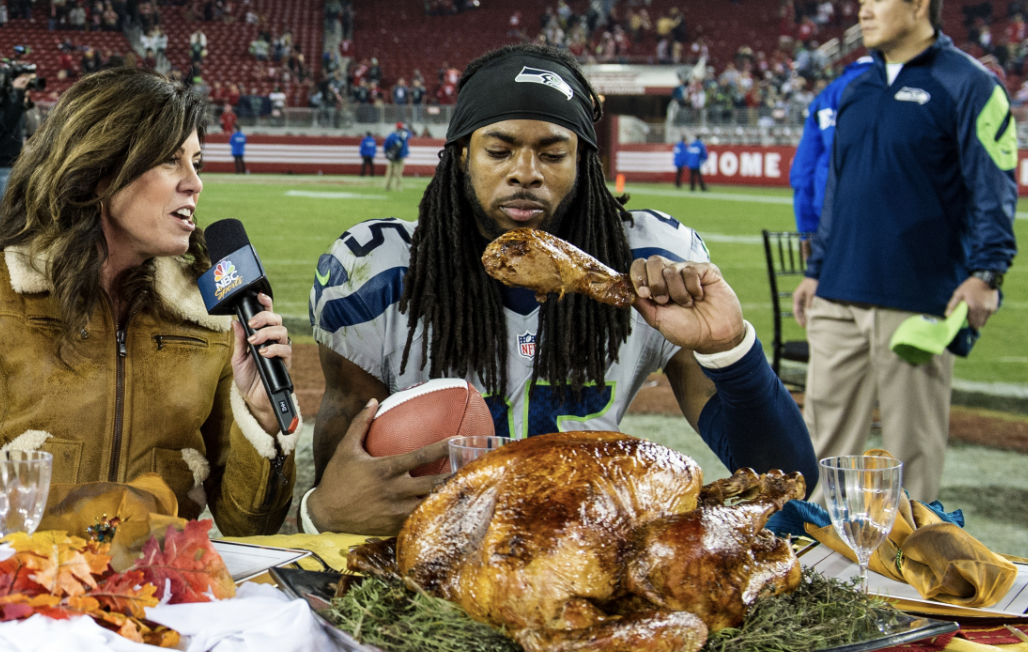 The Seahawks cut Russell Wilson from a Thanksgiving…