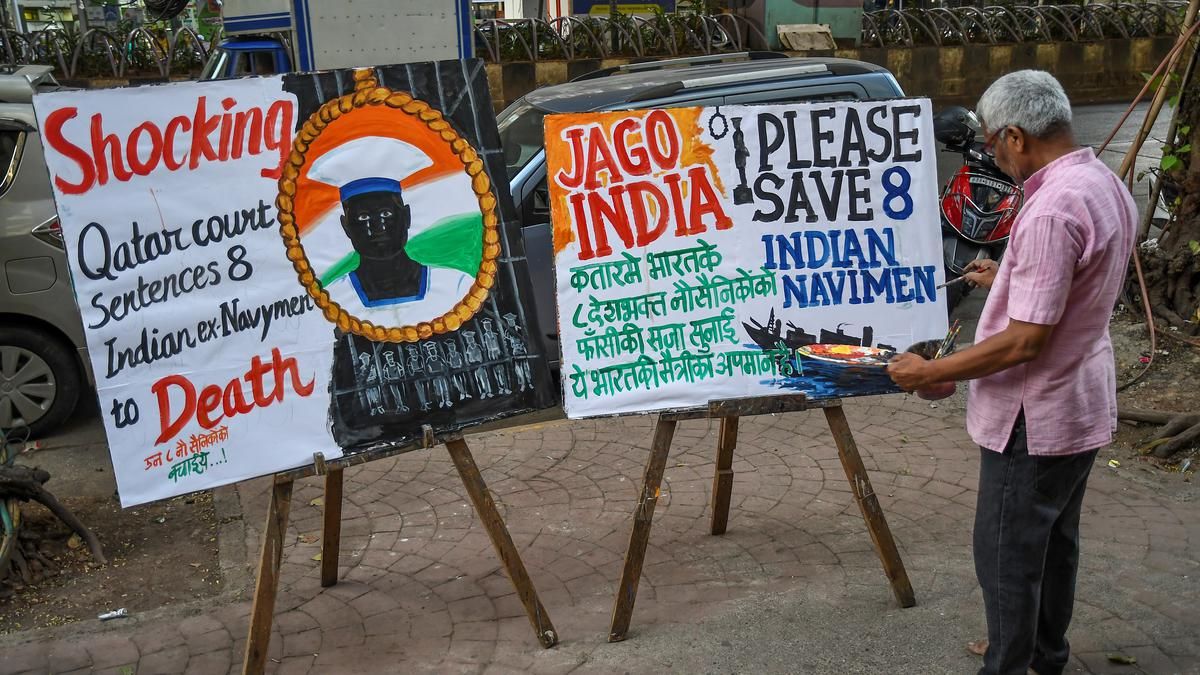 Qatar court accepts ex-Indian navy personnel's appeal… Qatar court accepts ex-Indian navy personnel's appeal…