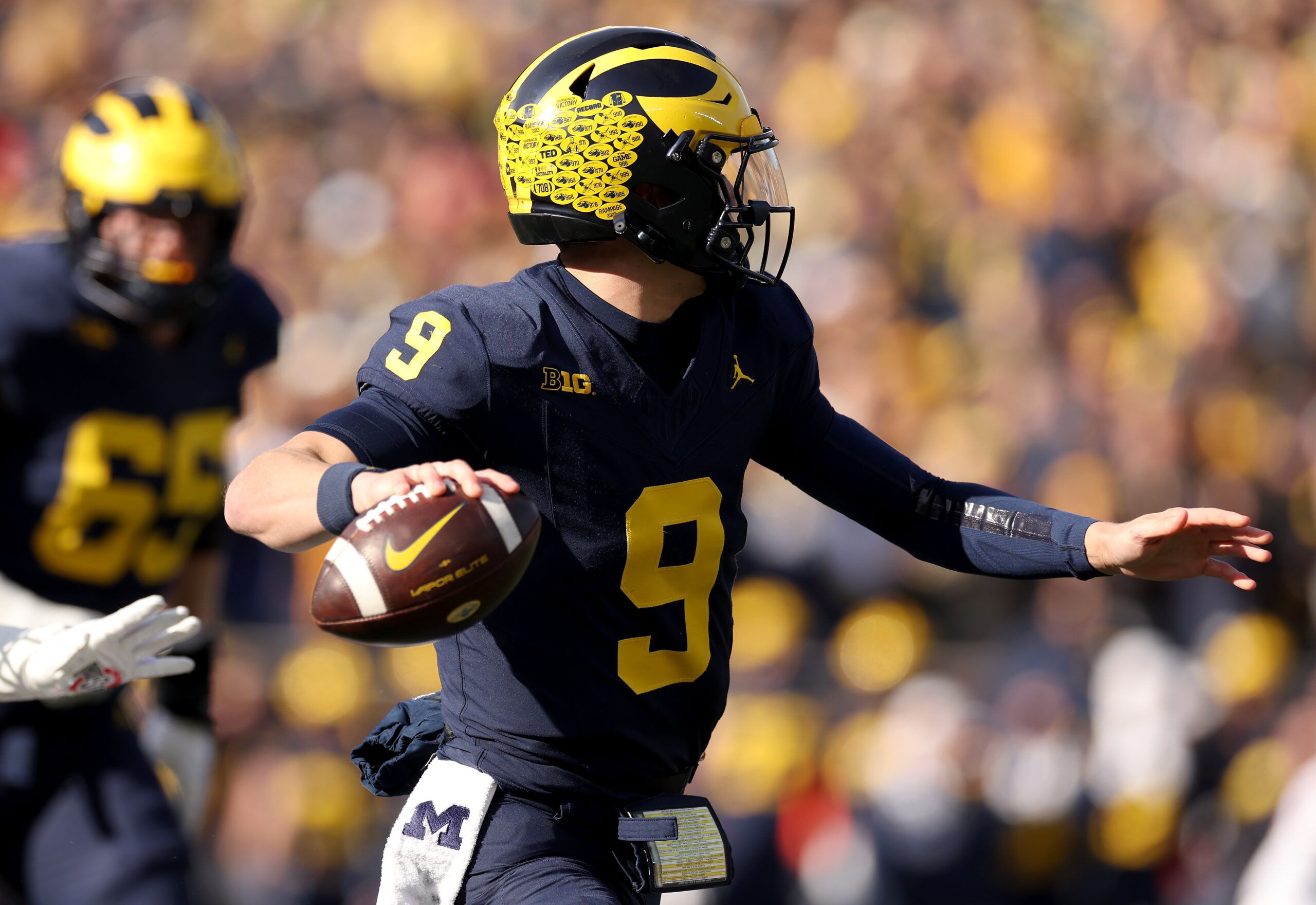 Review upholds touchdown reception for Michigan’s…