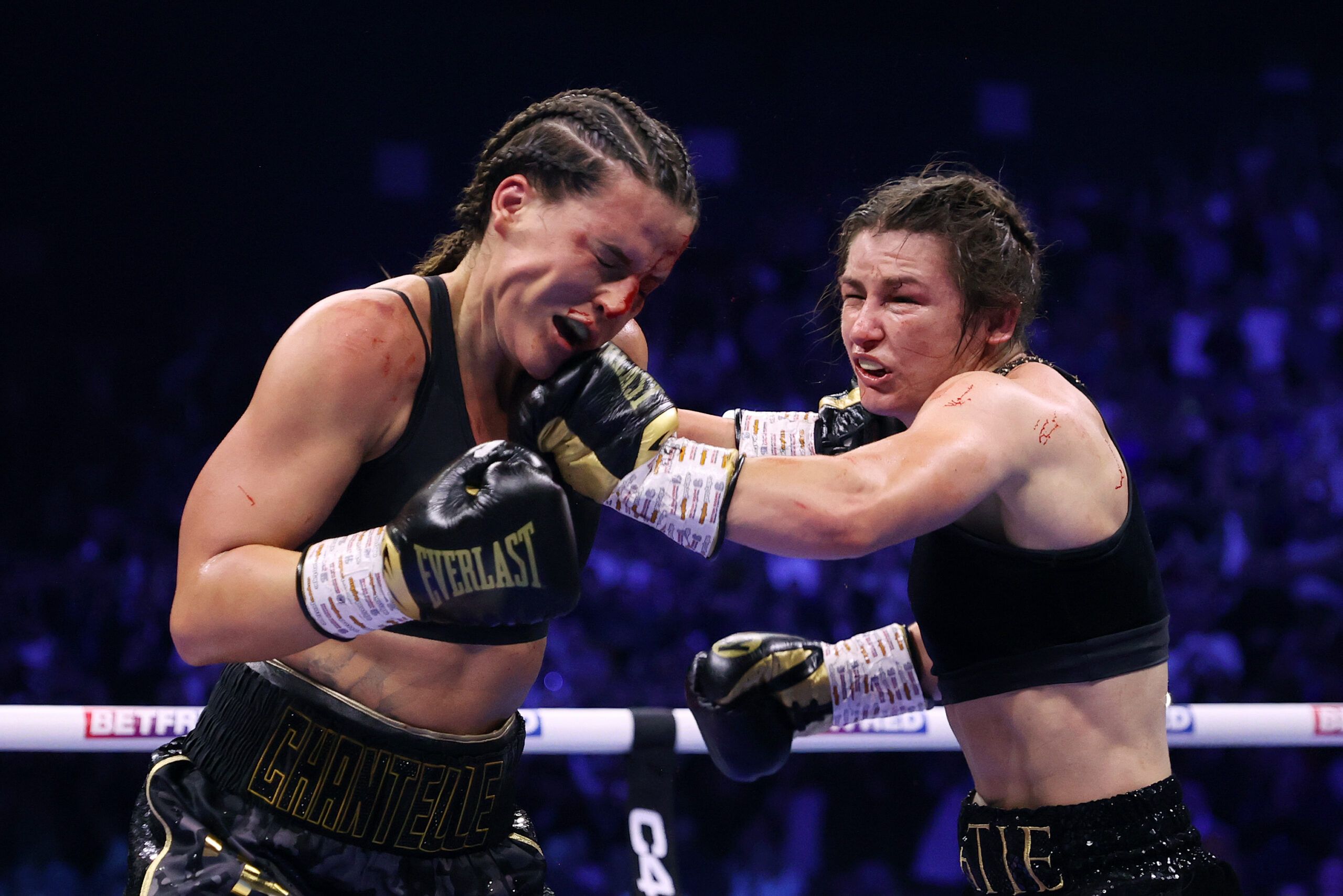 Katie Taylor def. Chantelle Cameron: Best photos from…