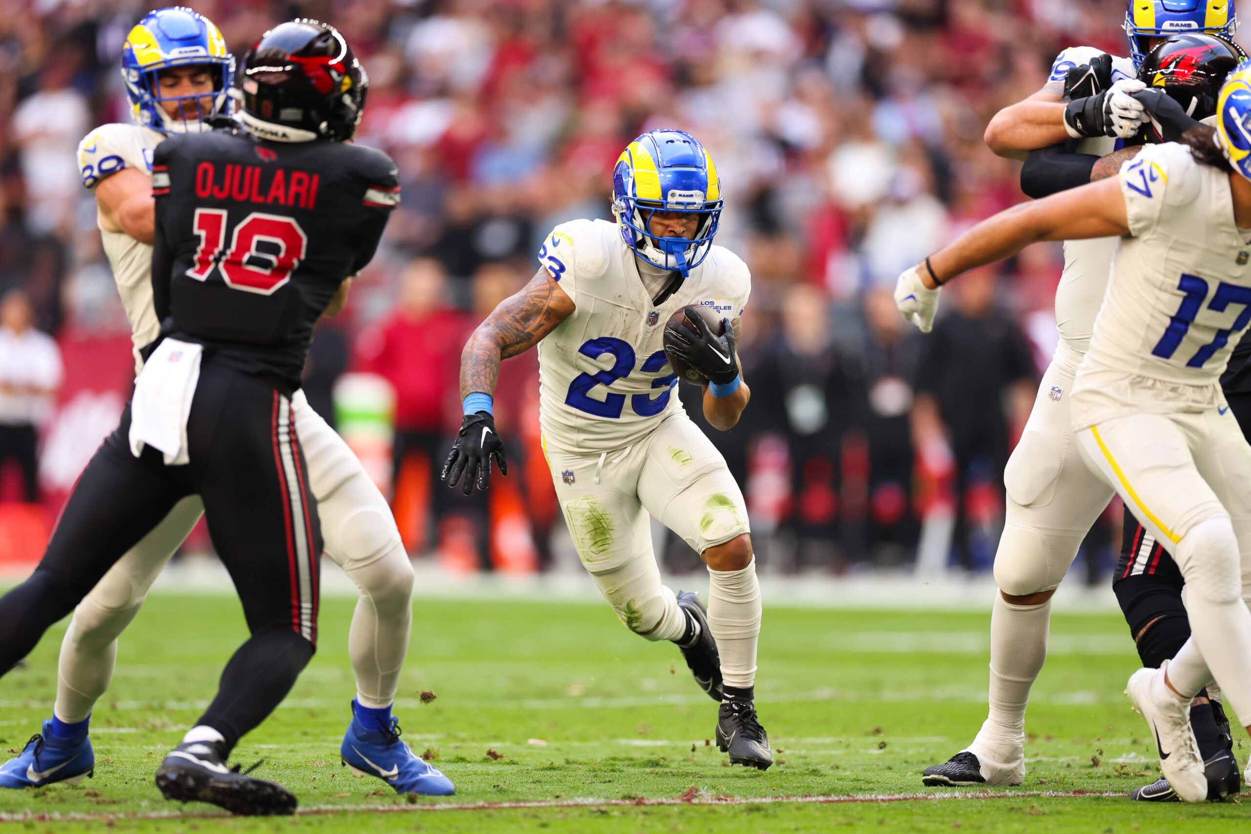 Watch: Kyren Williams scores 15-yard TD in 1st game…