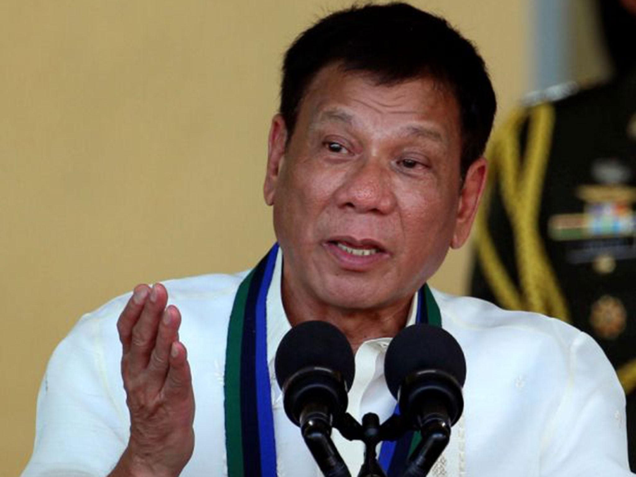 Philippines President Rodrigo Duterte 'killed justice…