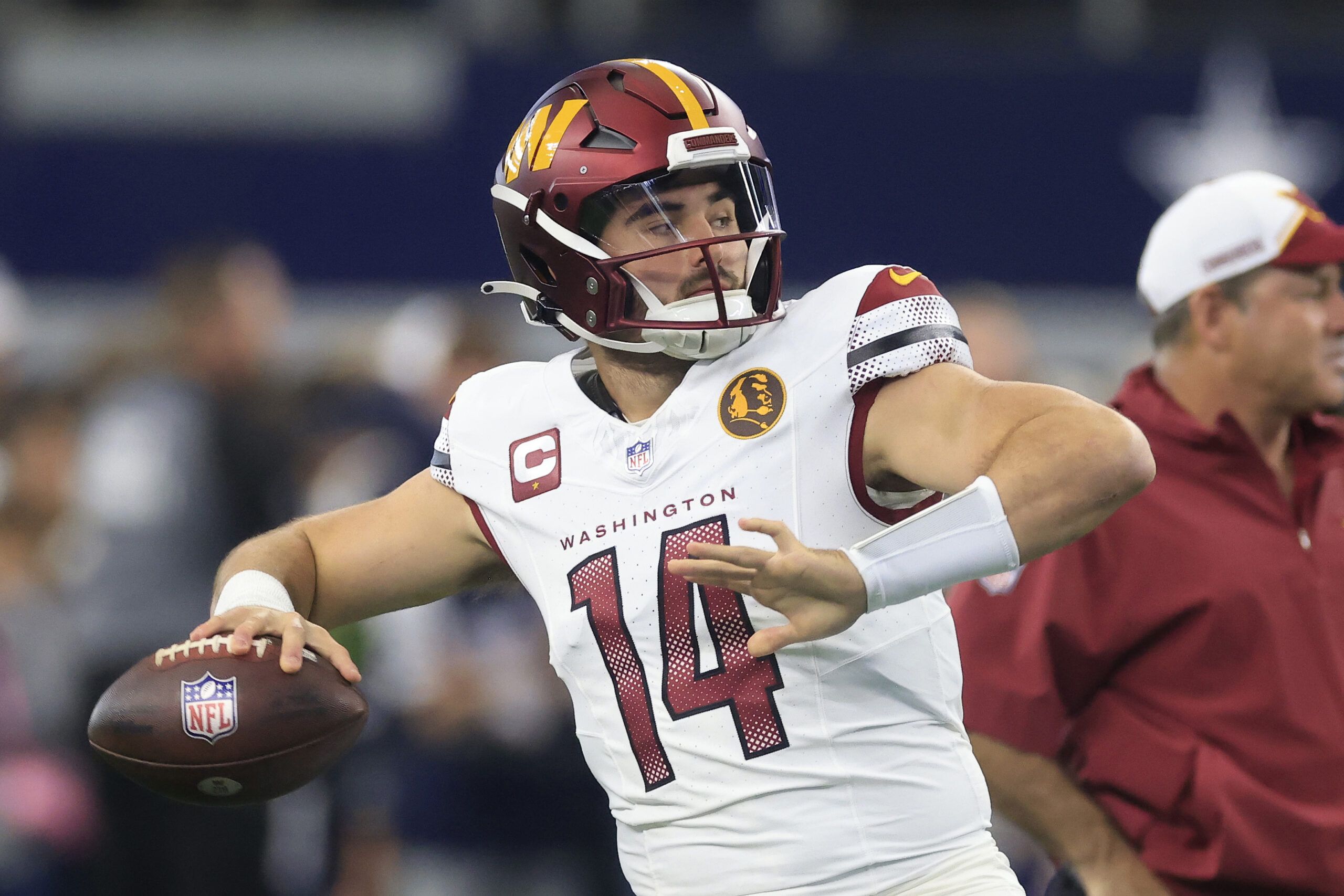 Where does Commanders QB Sam Howell rank in the Week…