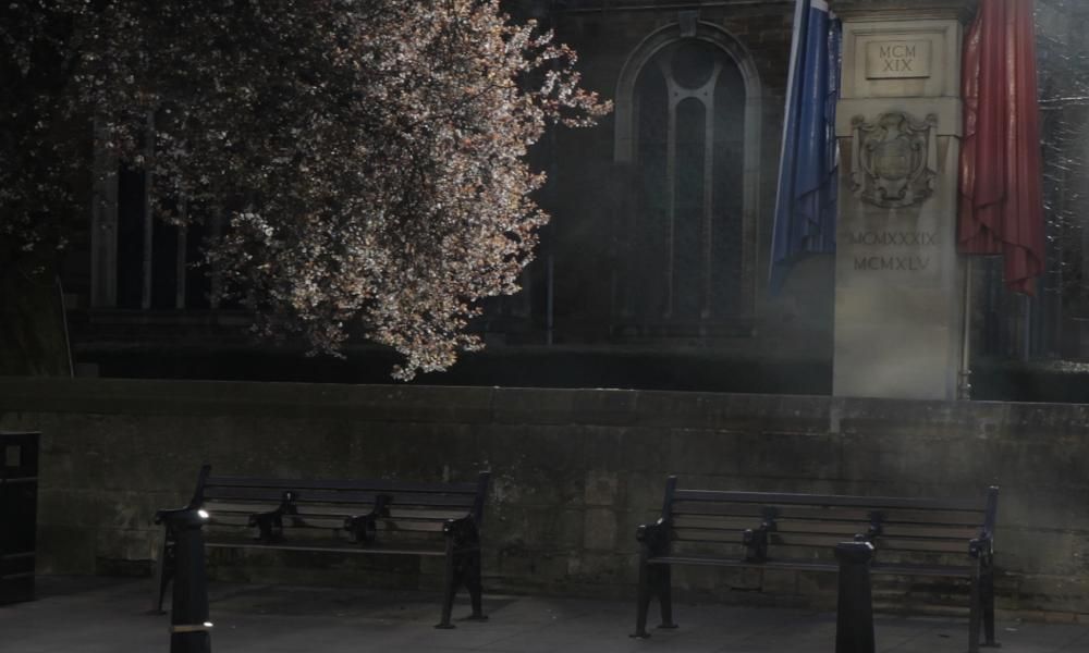 David Panos: Gothic Revival review – a restless walk…