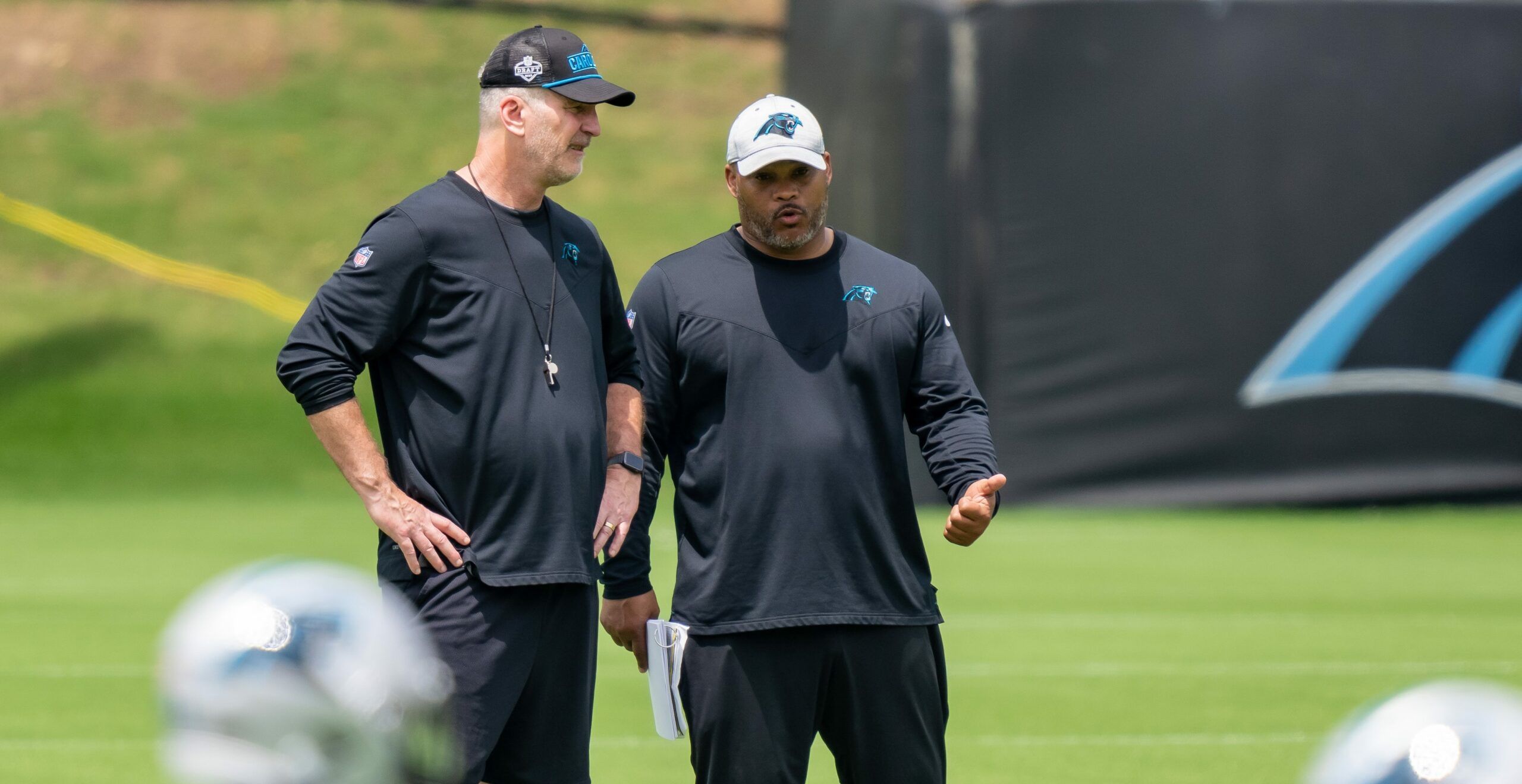 Panthers fire assistant HC Duce Staley, QB coach Josh…