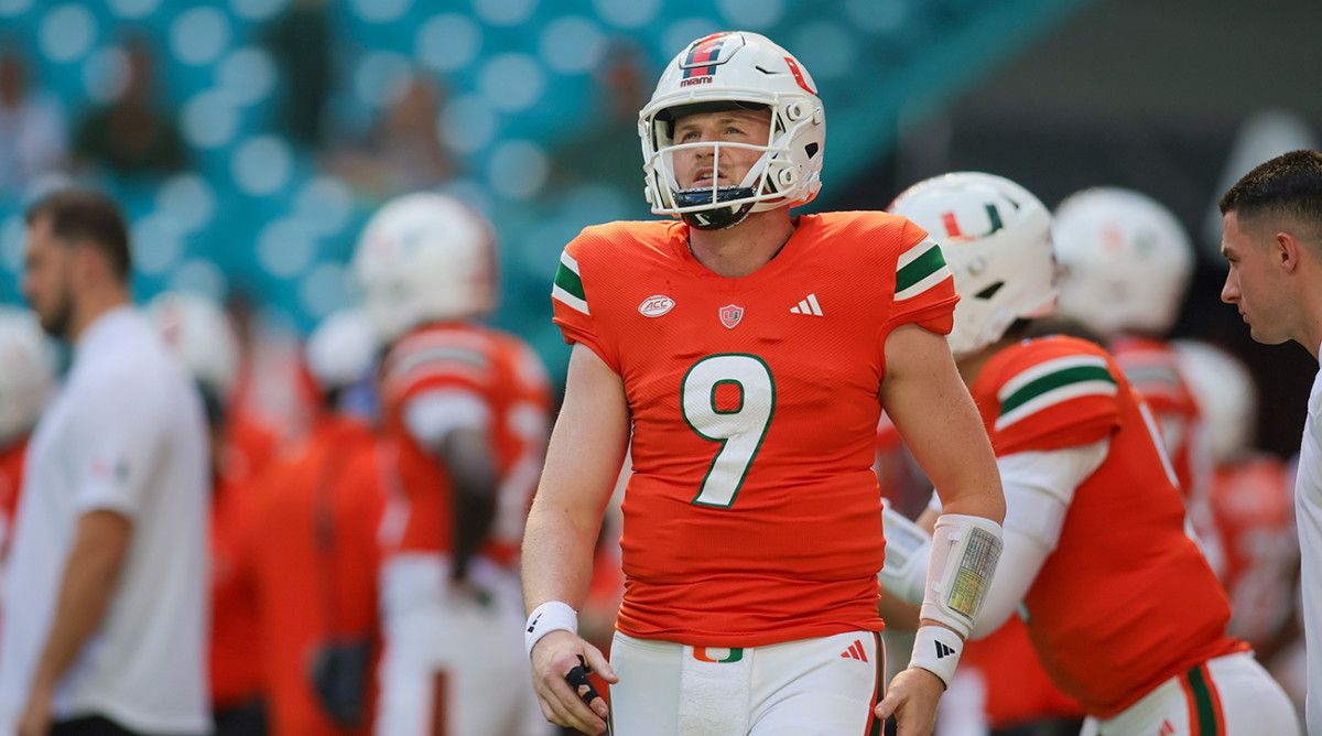 Sports Illustrated - Miami QB Tyler Van Dyke Enters…