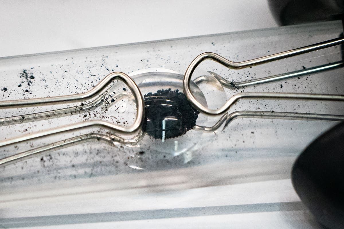 UK scientists studying ‘teaspoon-sized’ sample from…