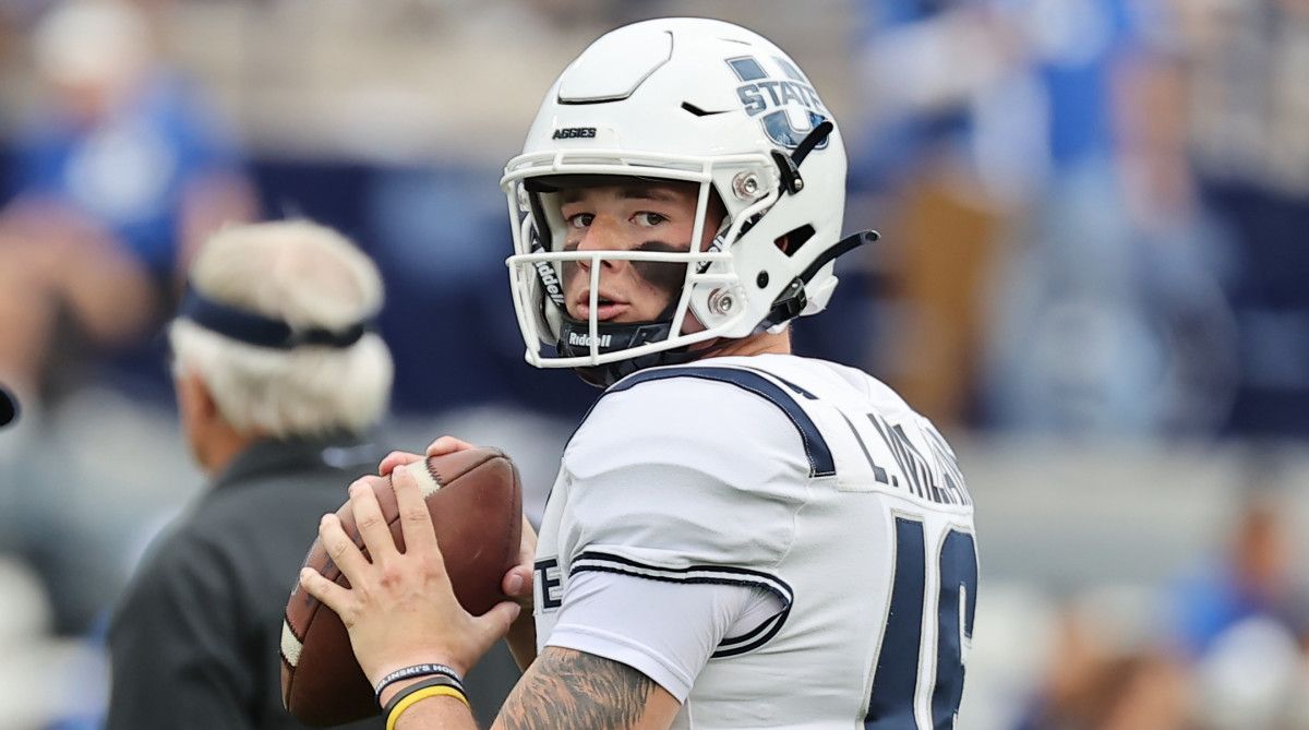 Utah State’s Starting QB Leaving School Early to Enter…