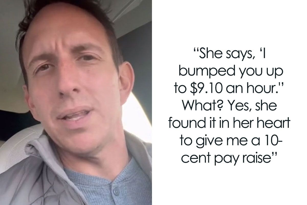 Guy Shares Boomer Boss Gave Him A $0.10/h Raise And…