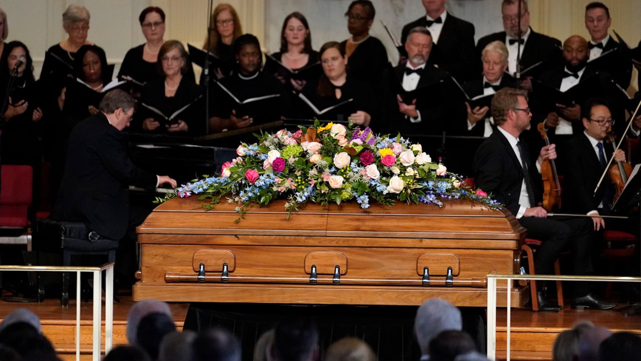 Rosalynn Carter honored by family, friends, first…