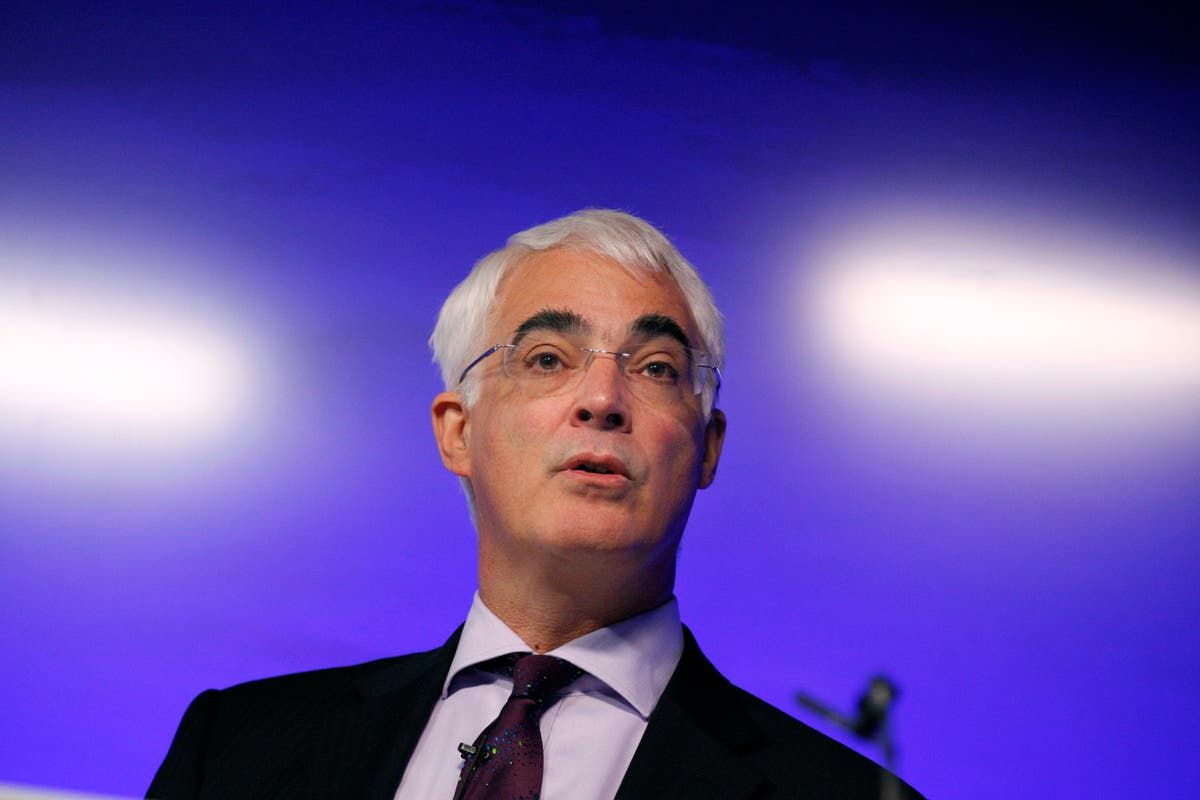Former UK Treasury chief Alistair Darling, who steered…