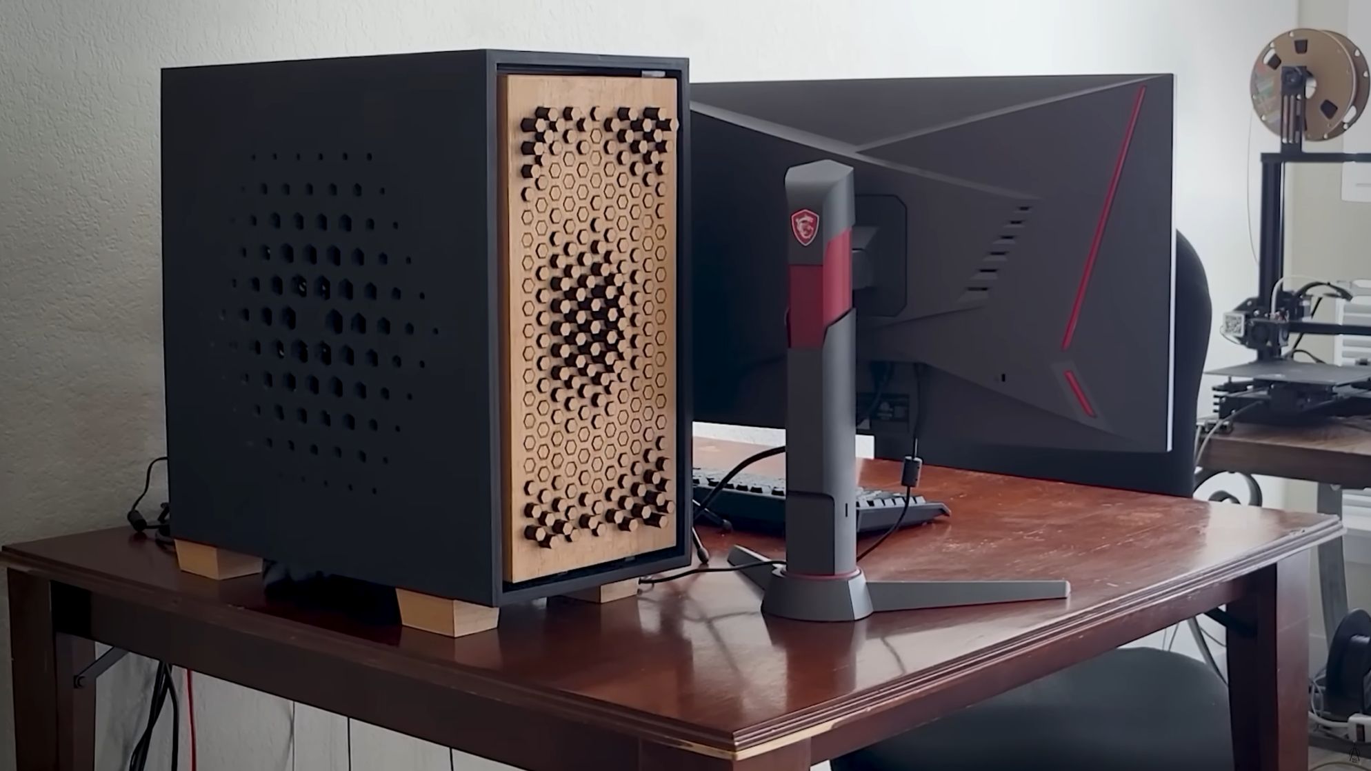 This kinetic PC case puts my RGB chassis to shame and…