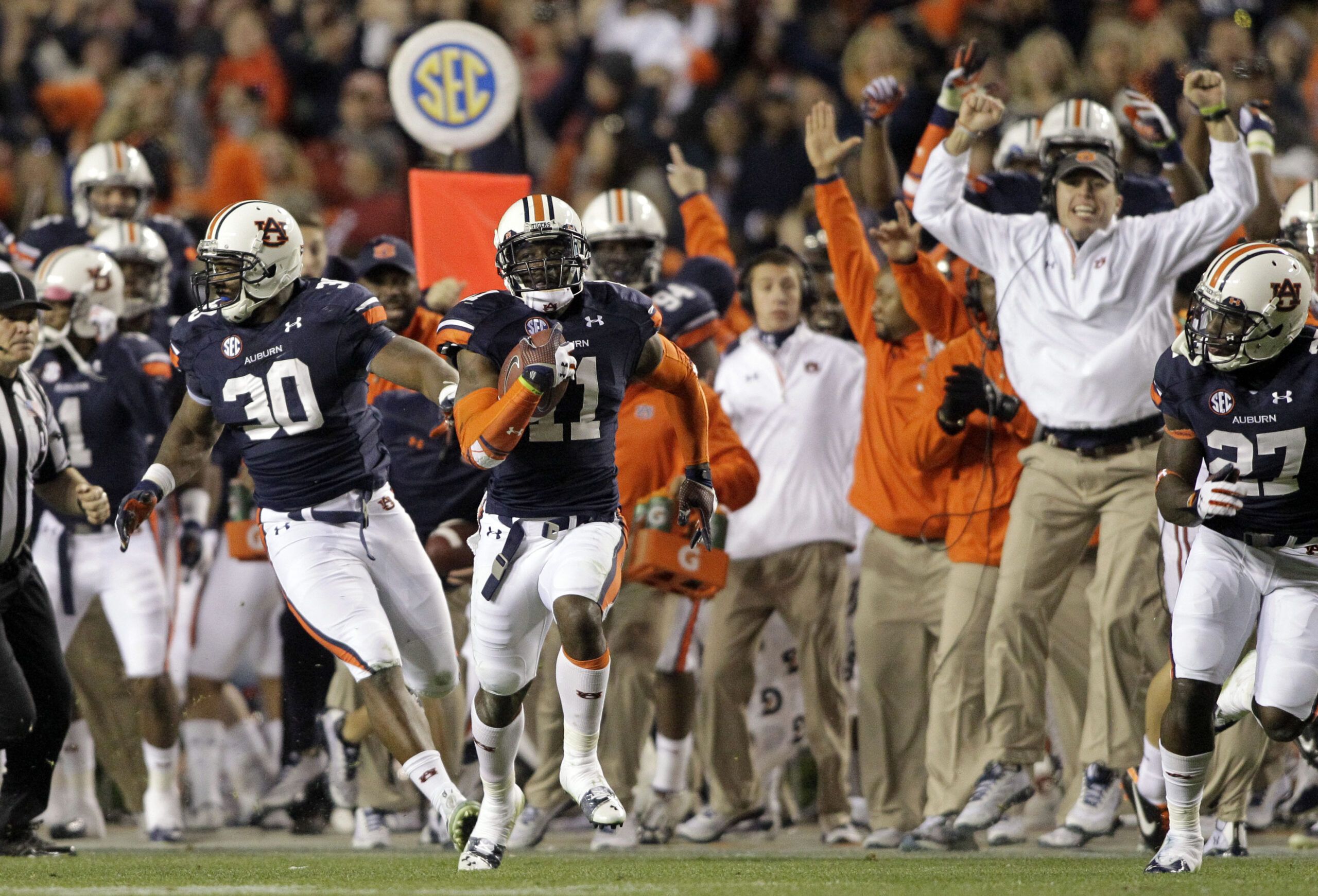 Relive the legendary Auburn Kick Six on its 10th…