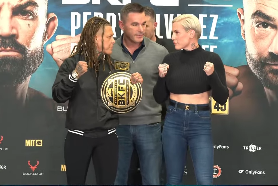 Video: BKFC 56 fight-week press conference faceoff…