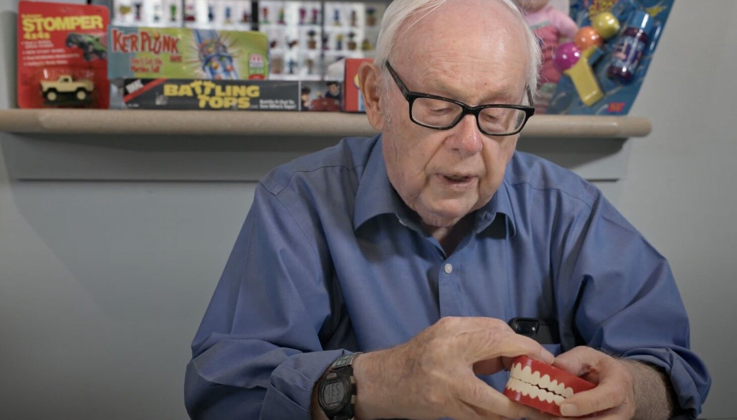 102-year-old toy inventor, Chicago’s Eddy Goldfarb is…