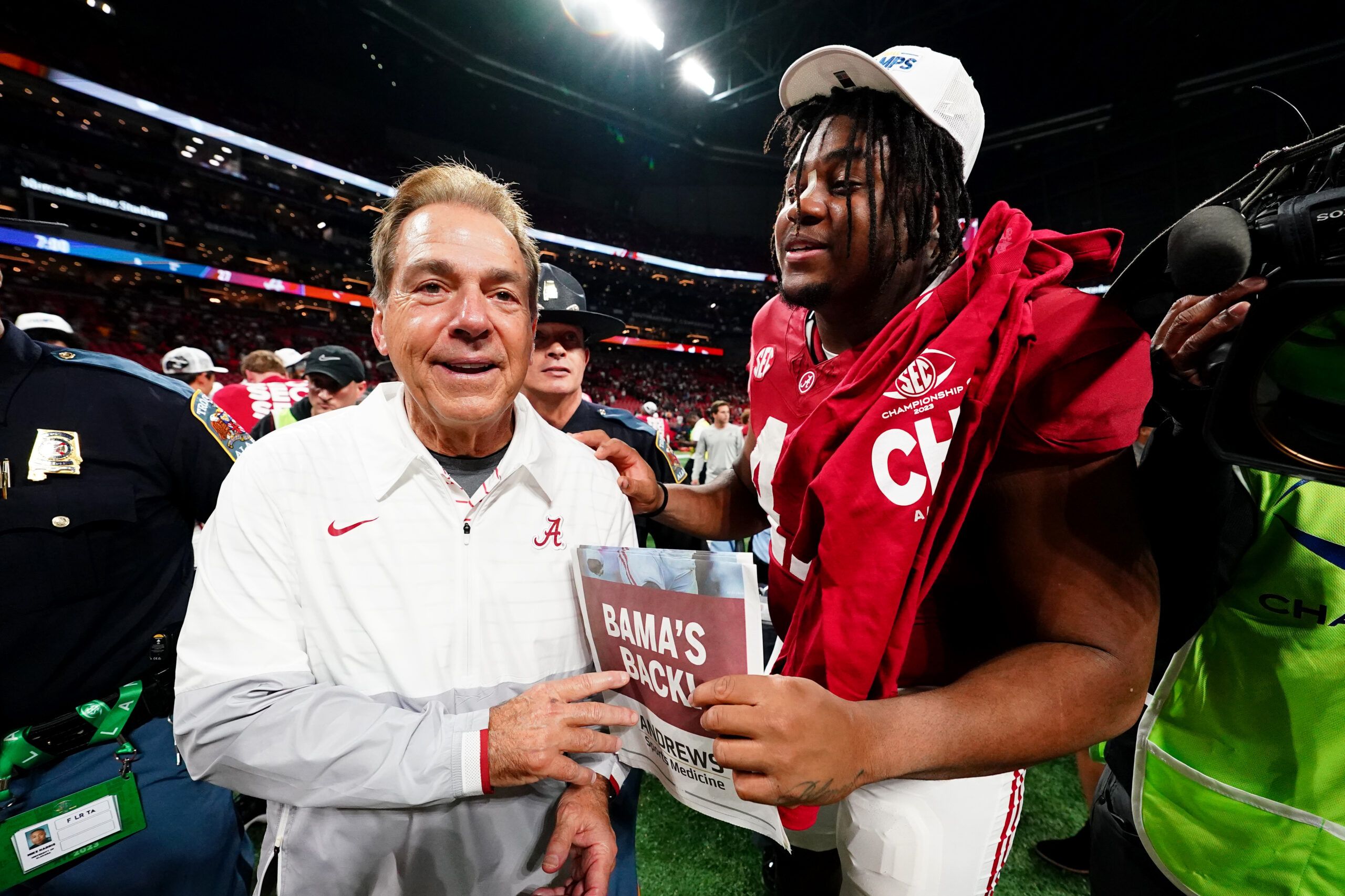 Nick Saban side-stepped playoff talk after Alabama’s…