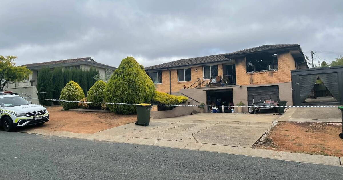 Two people rescued from 'suspicious' house fire