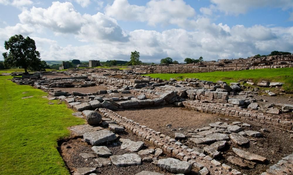 The Roman forts near Hadrian’s Wall are full of…